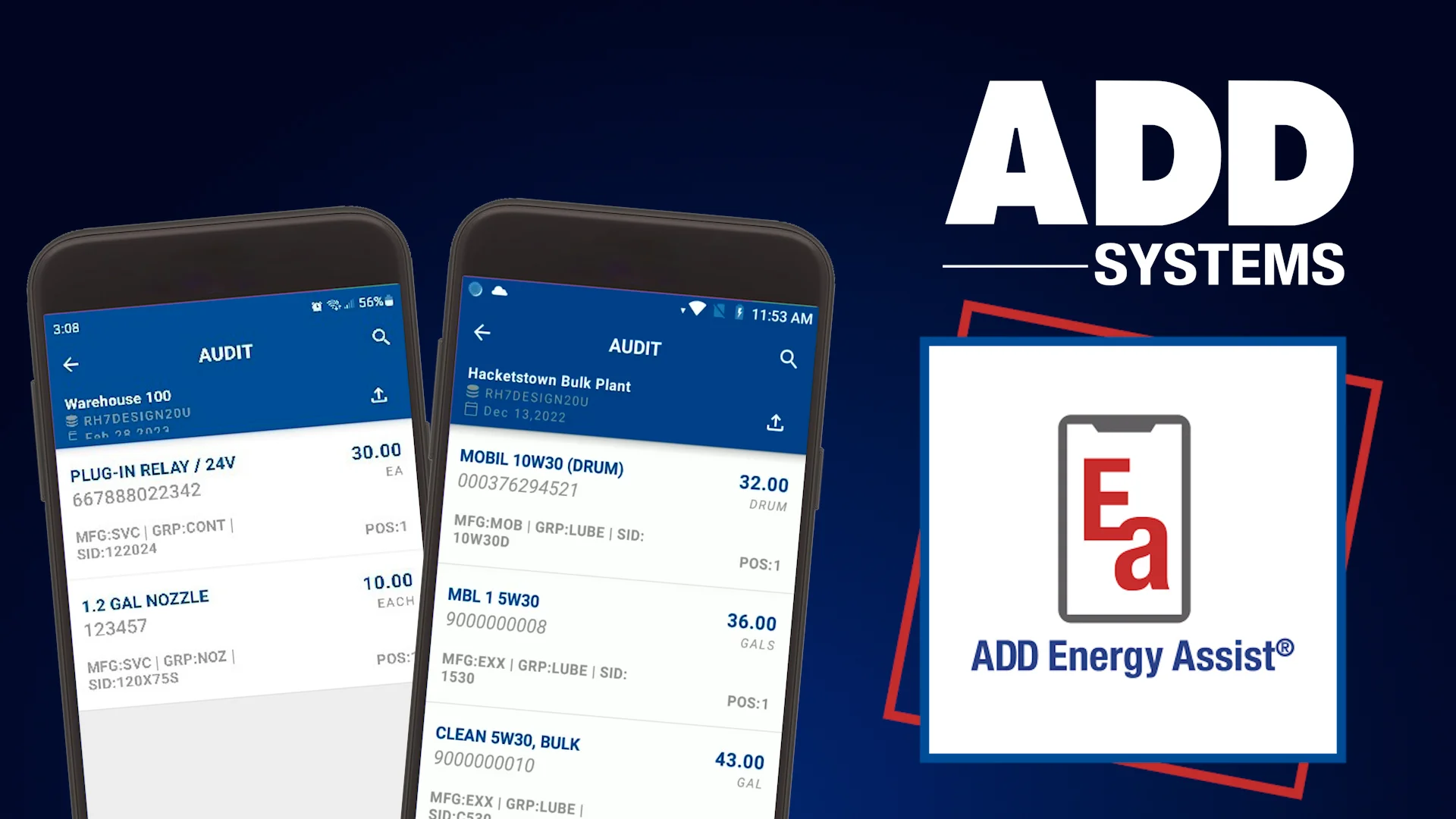 ADD Energy Assist: ADD Systems’ Mobile Warehouse Management Tool
