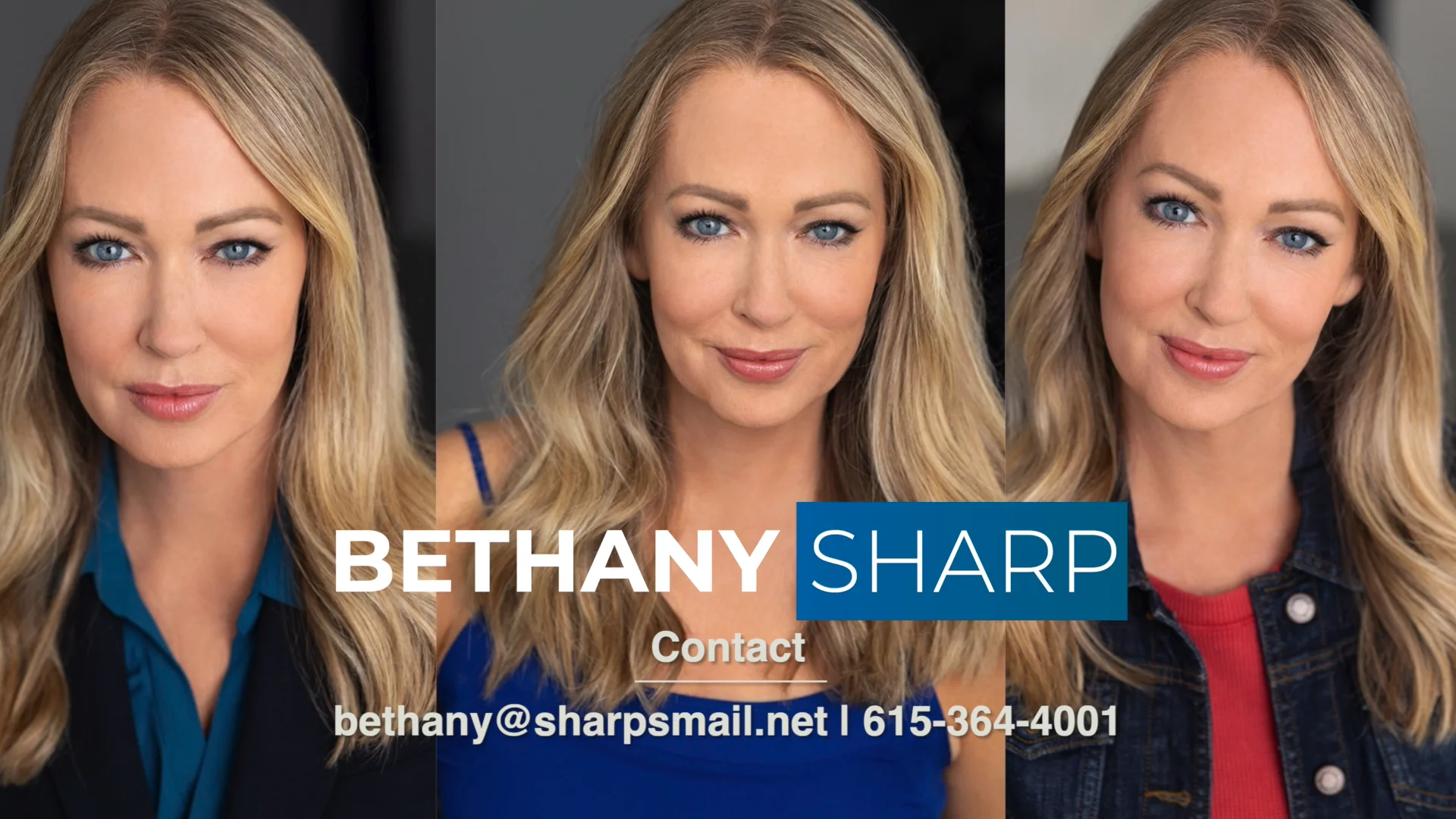 Bethany Sharp Actor - Bethany Contact