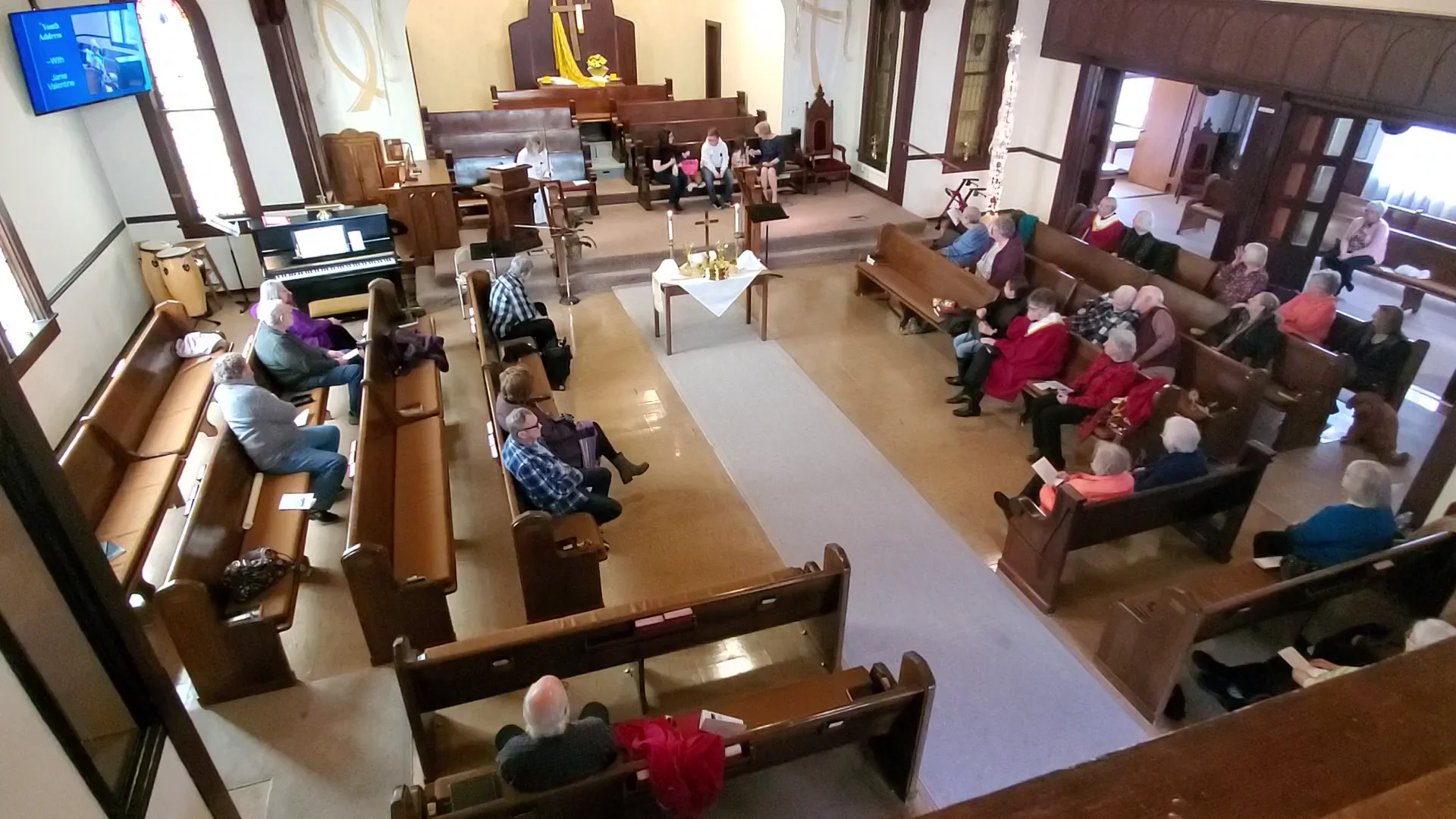 Montesano United Methodist Church Transfiguration Sunday Service 2025