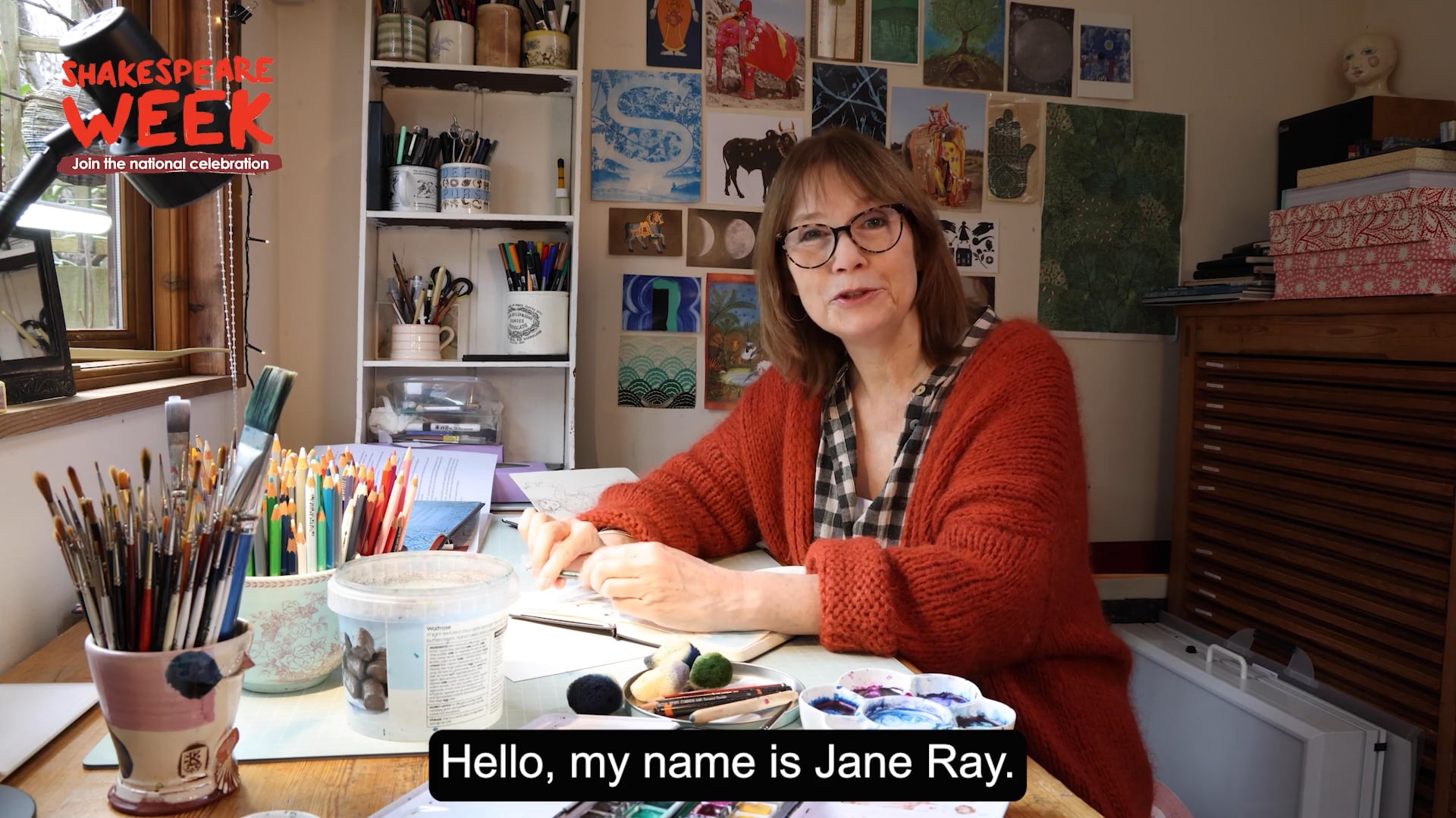 Shakespeare Week Art School with Jane Ray | Videos & Movies on Vimeo