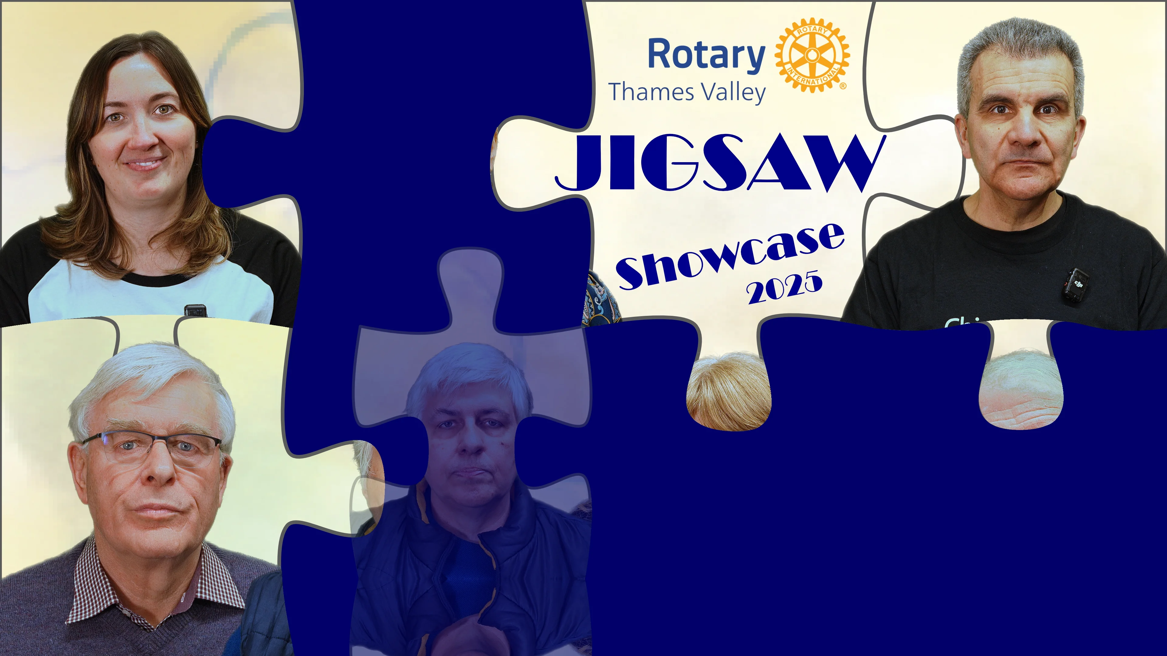 Rotary Jigsaw Showcase 7 faces + Kate promo