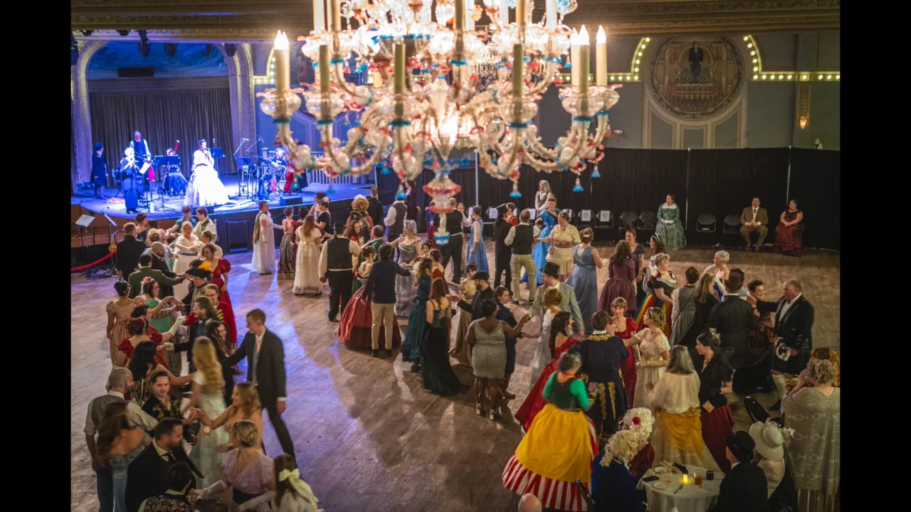 Timelapse, Dancing at McMenamins History Ball 2/29/25