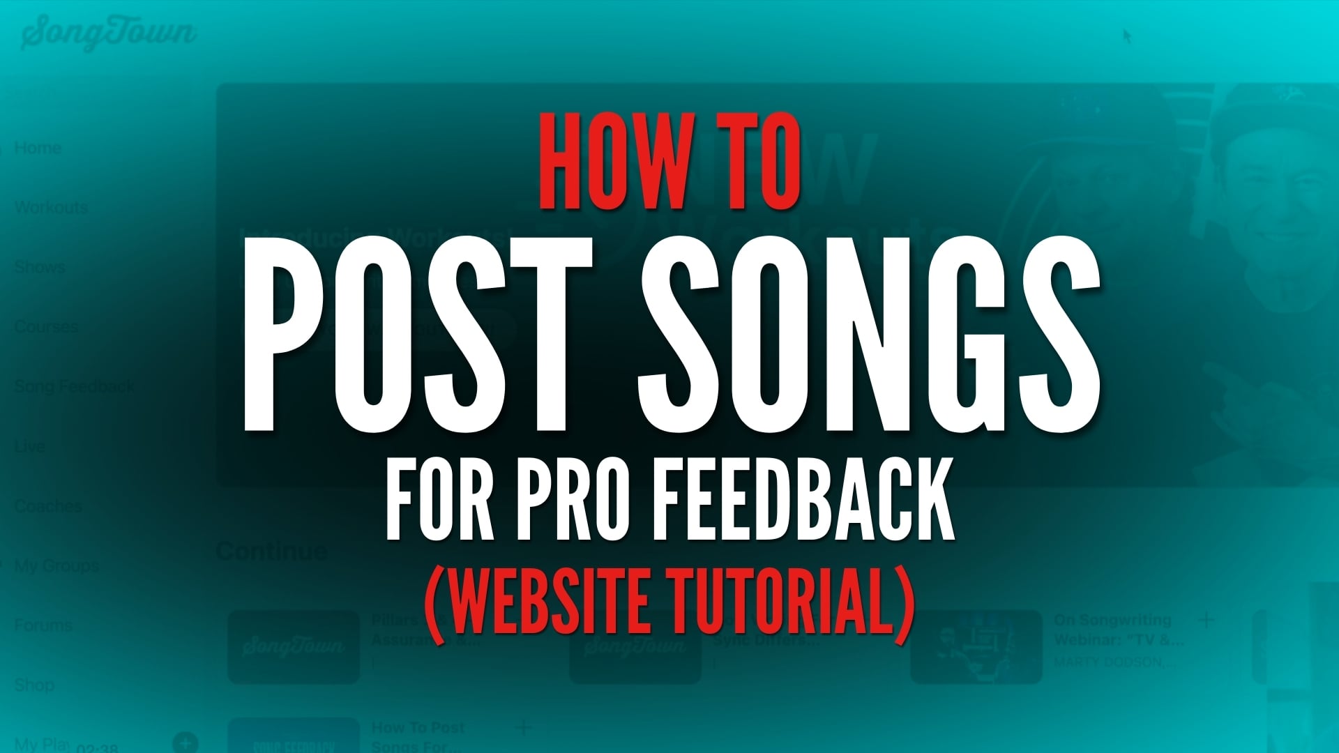How To Post Songs For Pro Feedback #1-Uploading mp3 file