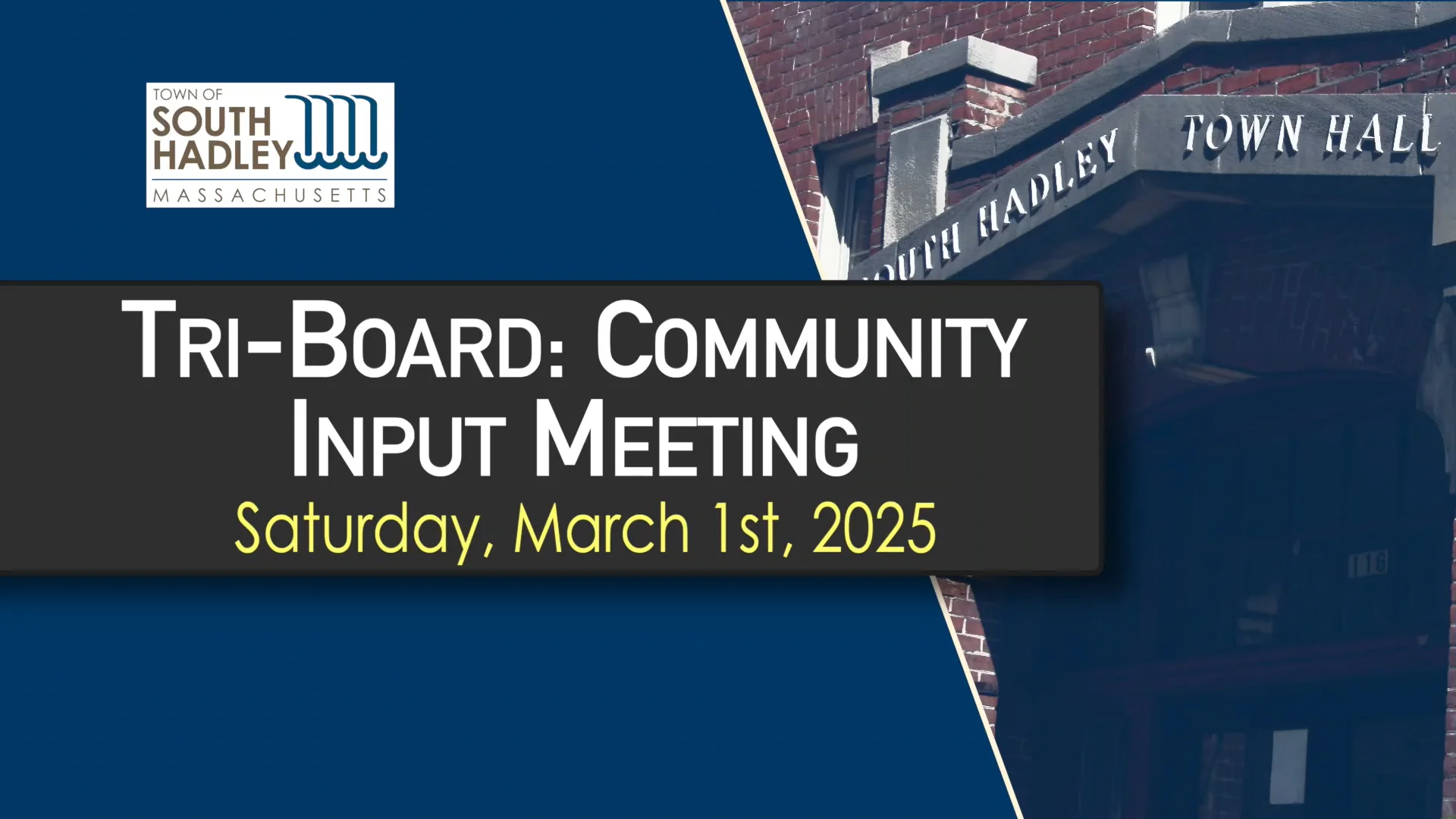 Tri-Board - Community Input: 03/01/2025