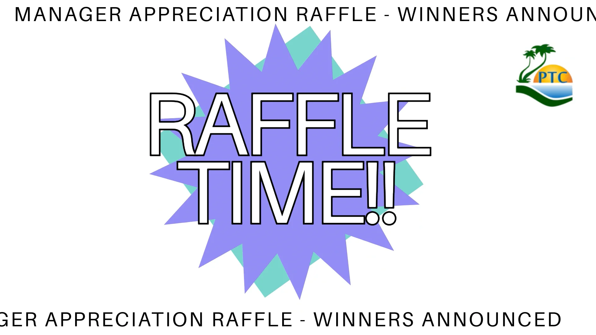 FEBRUARY MANAGER APPRECIATION RAFFLE - WINNERS ANNOUNCED