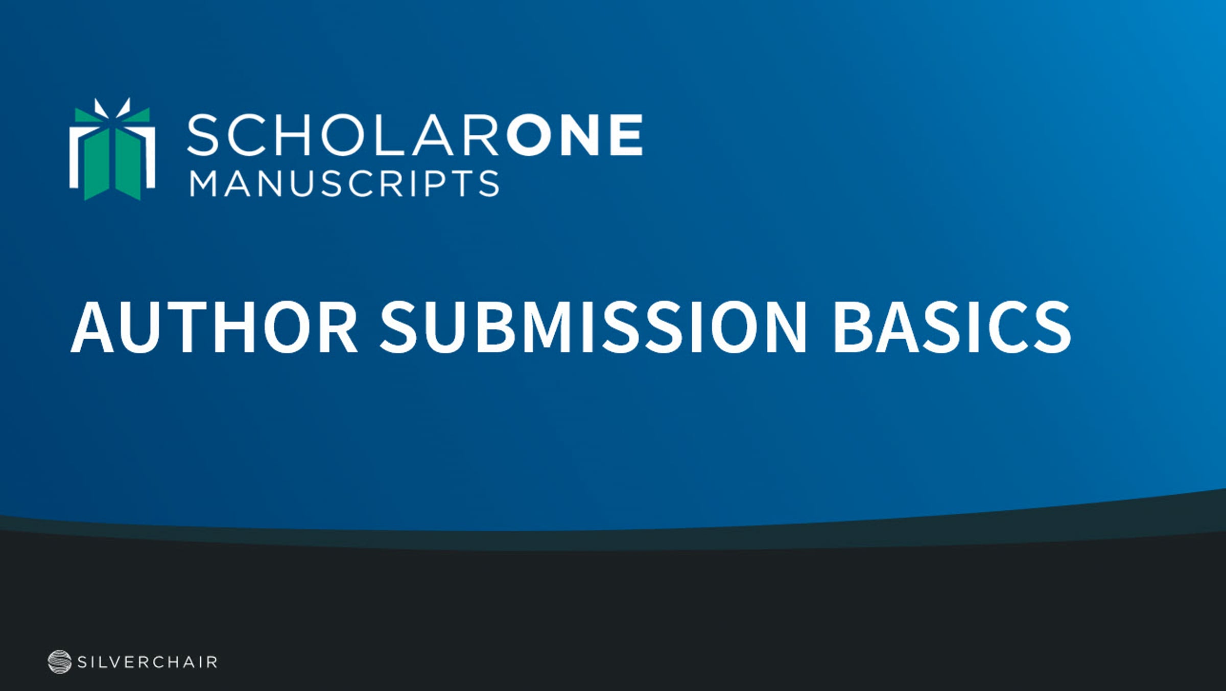 Author Submission Basics