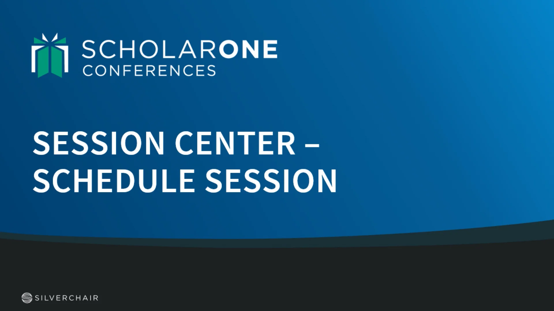 Session Center 08 Schedule Session