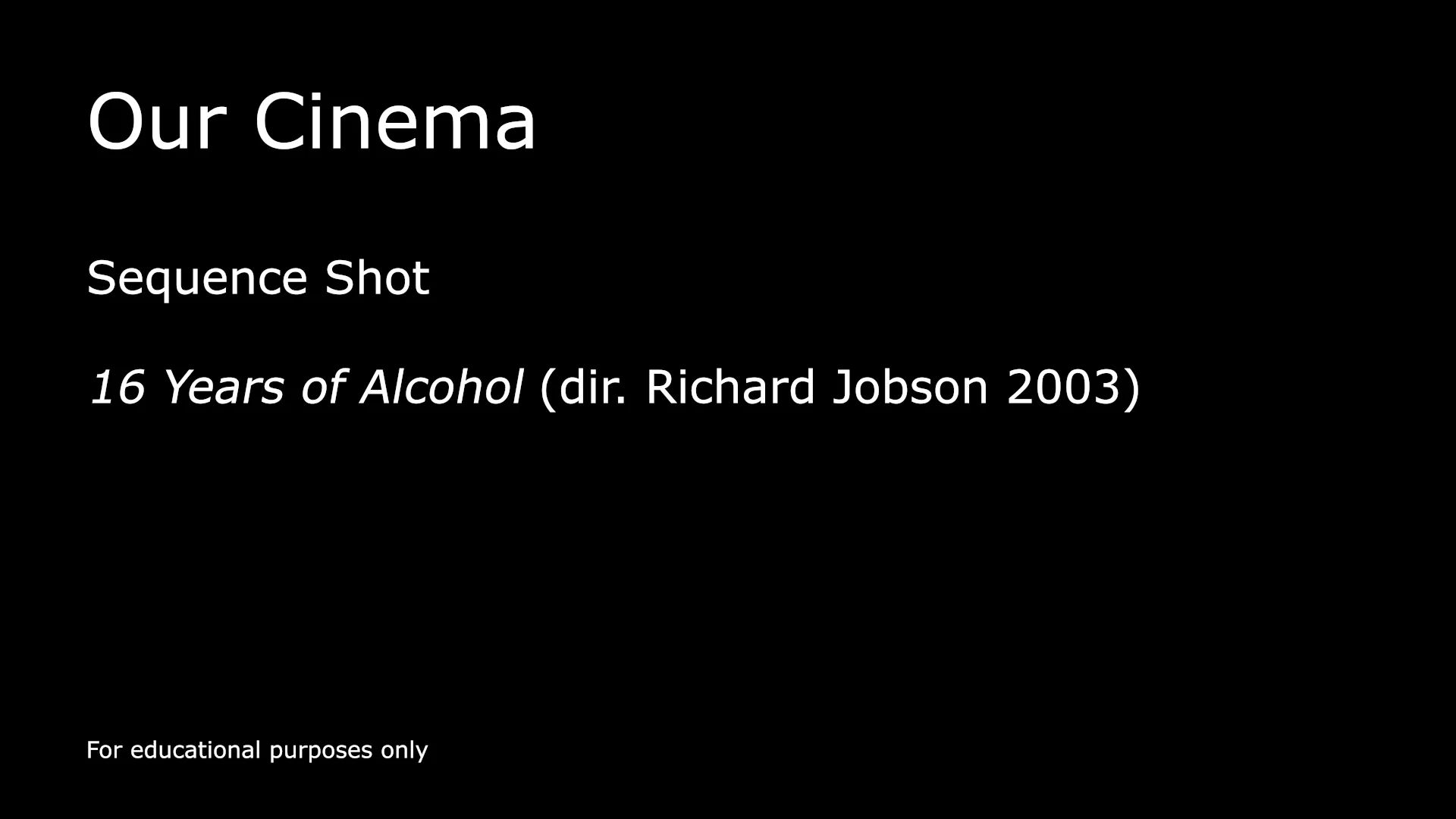 16 Years of Alcohol - Richard Jobson - Clip _2