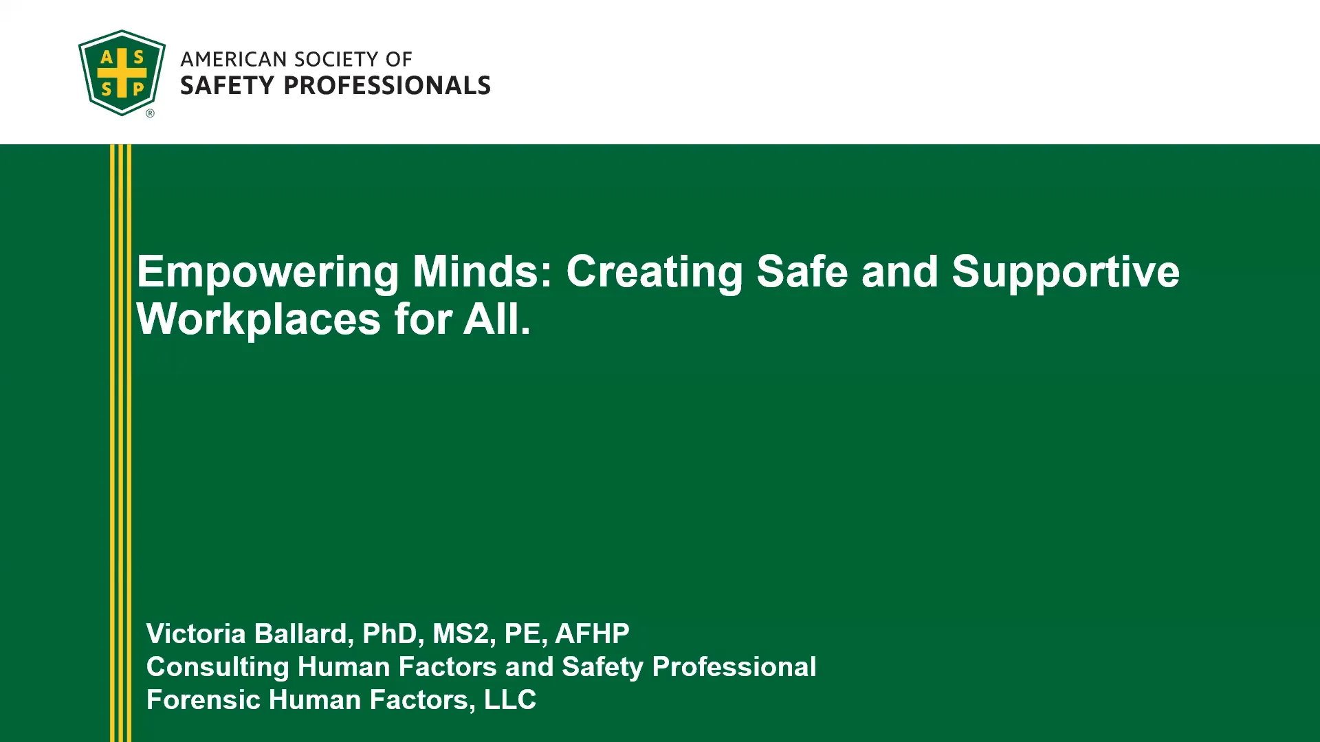 Empowering Minds: Creating Safe and Supportive Workplaces for All.mp4 ...