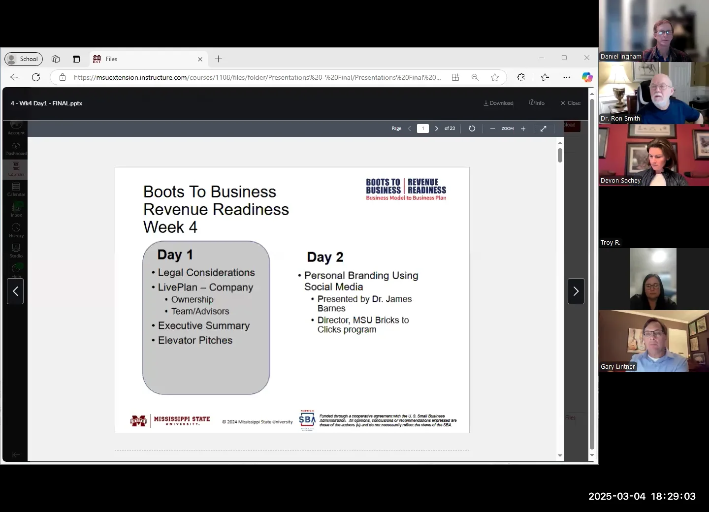 video class 235 WK4D1