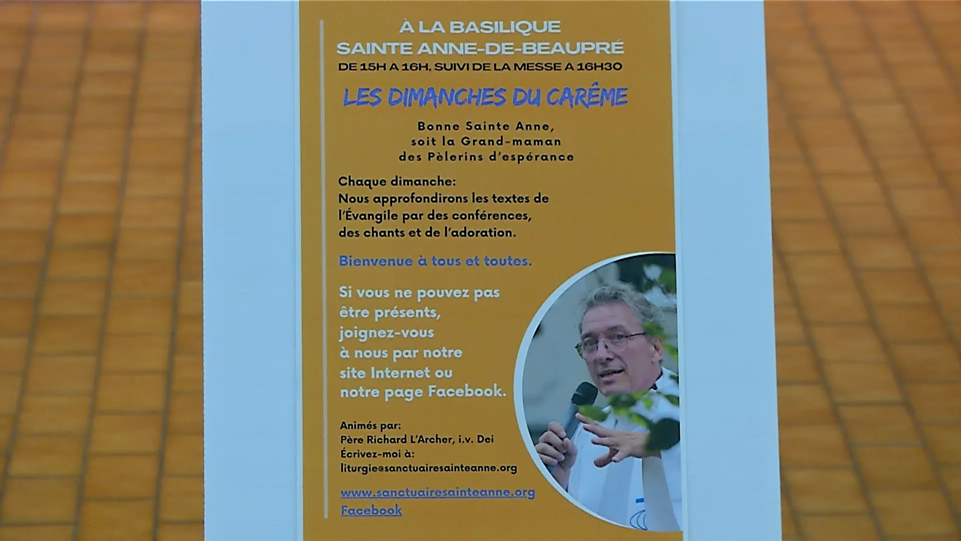 Messe - Mercredi 5 mars 2025