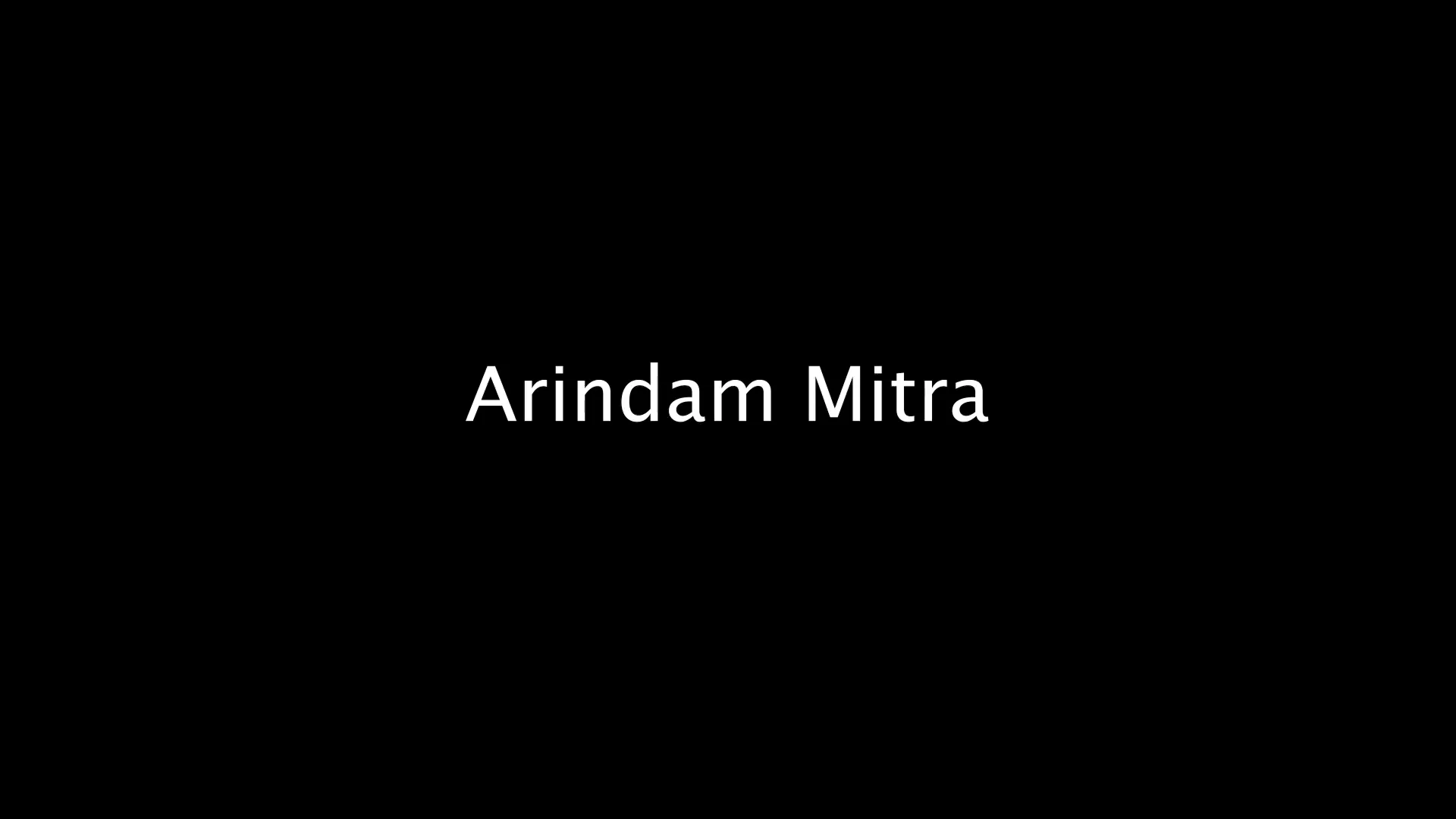 Arindam Mitra - Creator's Showreel - 05Mar25