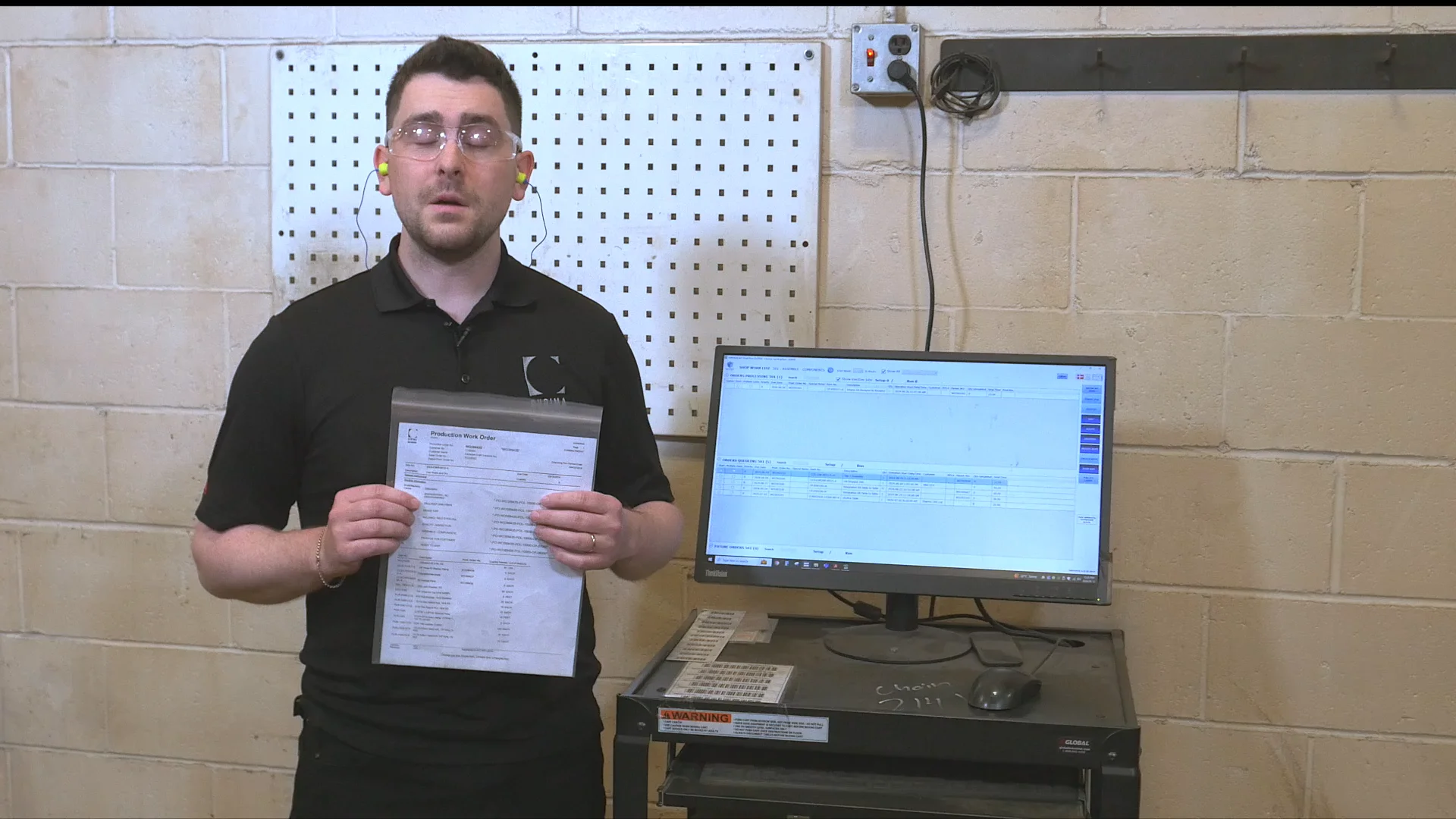 Digitizing Work Orders and Drawings Video