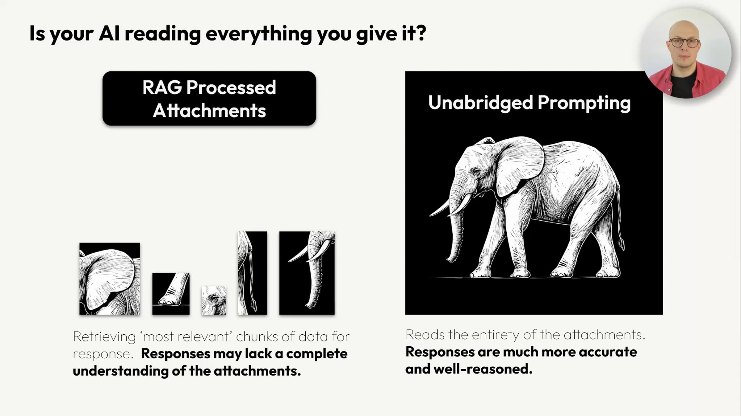 Is your AI reading everything you give it?