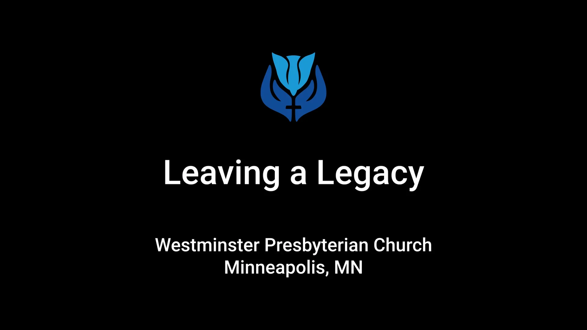 Legacy giving in churches