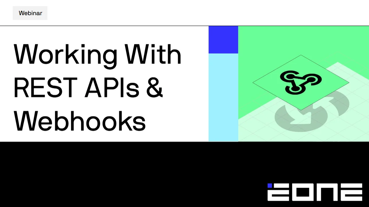 Working with REST APIs and Webhooks