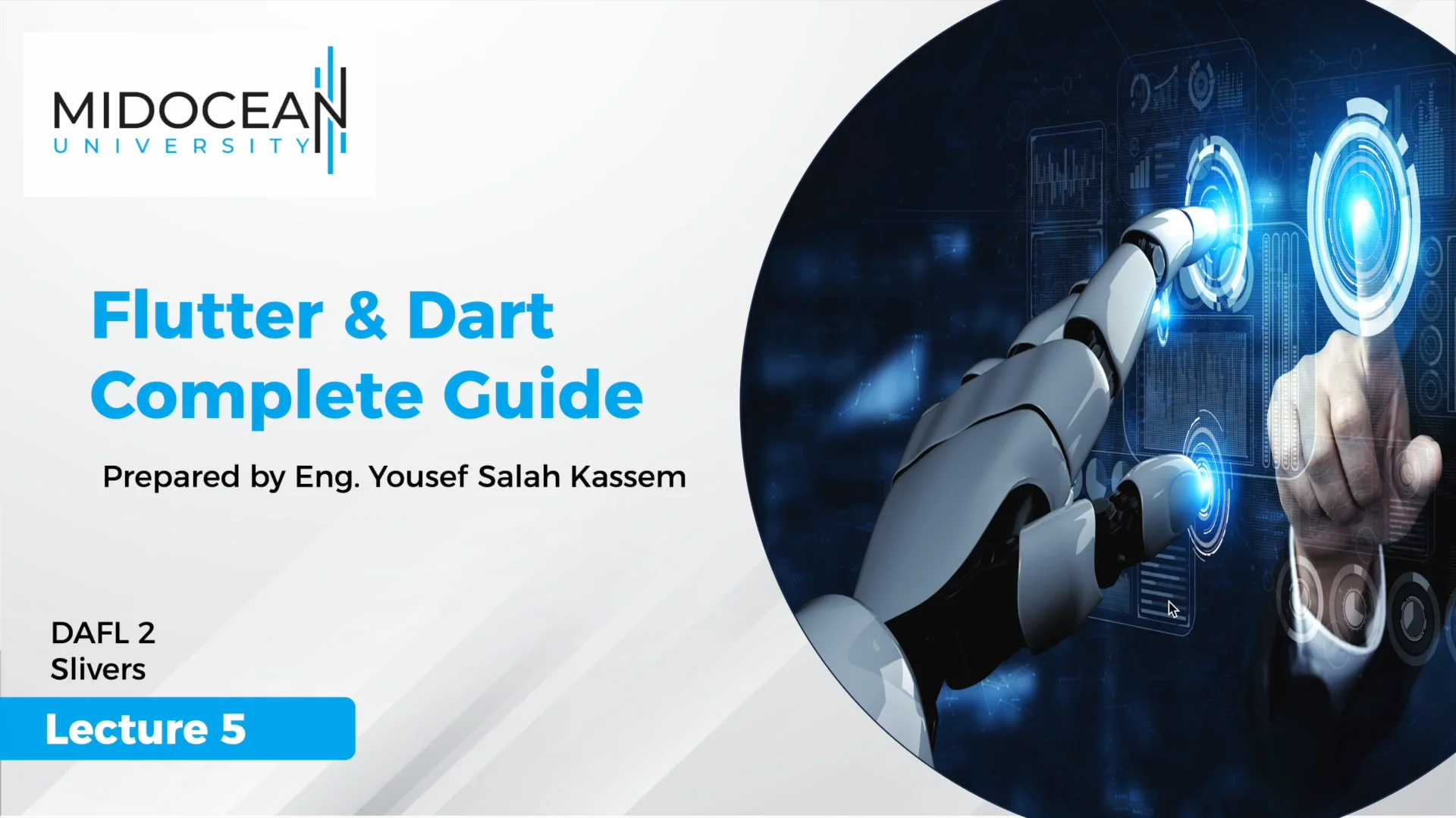 Flutter & Dart Complete Guide – DAFL 2 – lecture 5