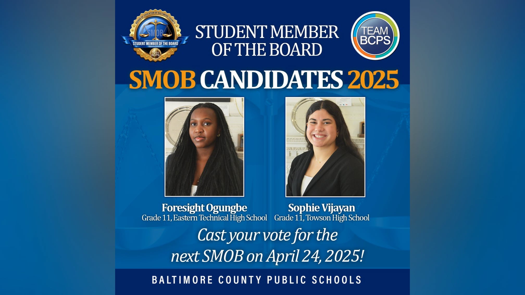 SMOB Candidates 2025 Speeches - Sophie Vijayan