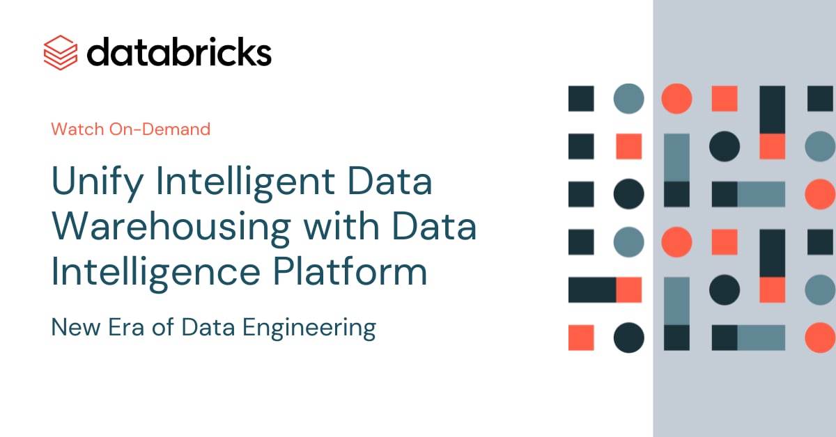 Unify Intelligent Data Warehousing with Data Intelligence Platform | FY26 Data Intelligence ...