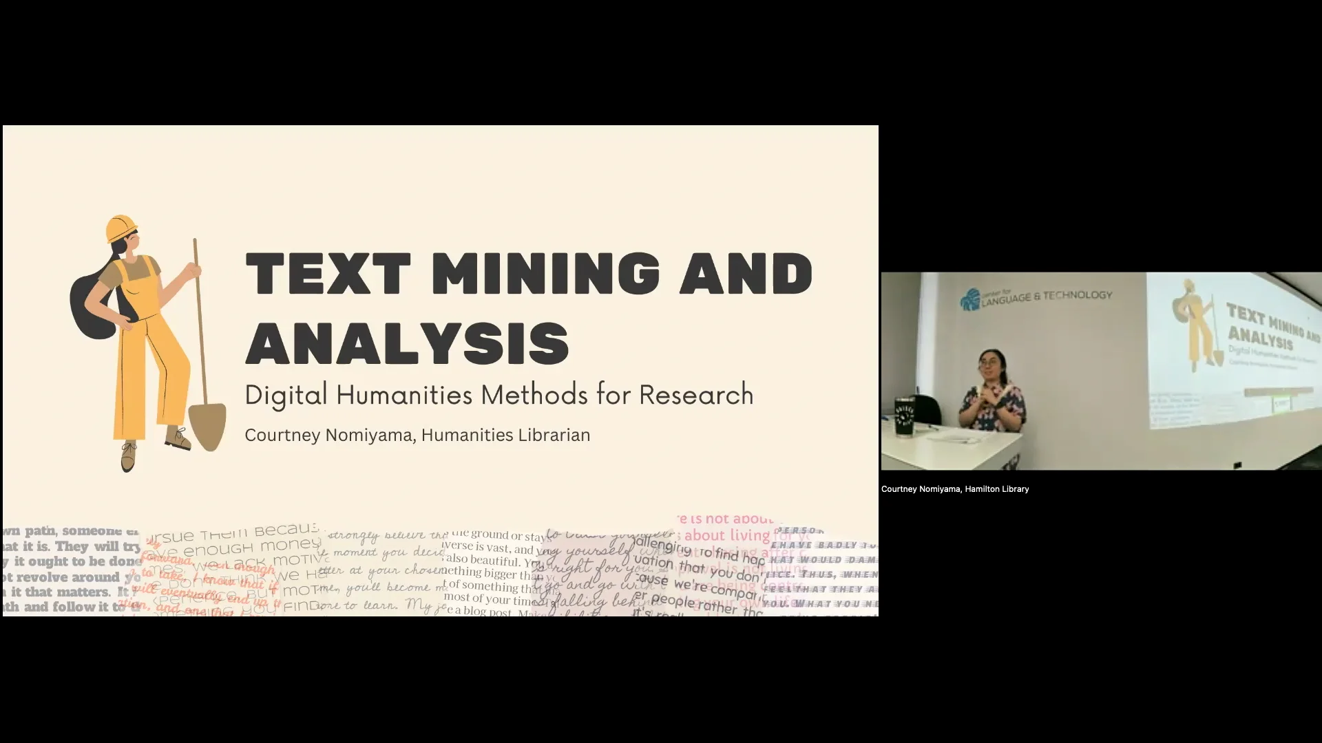 3/5/25, Text Mining and Analysis: Digital Humanities Tools for Research