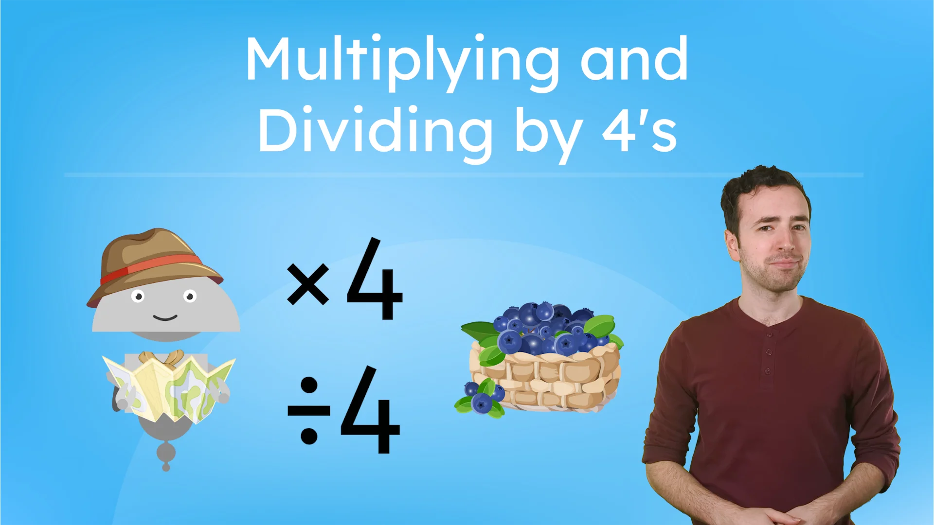 Multiplying and Dividing by 4's