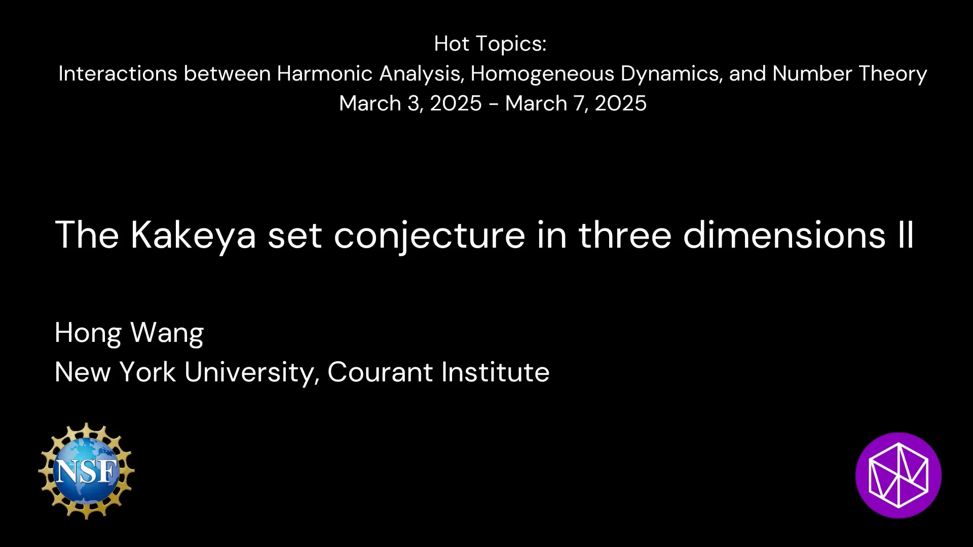 The Kakeya set conjecture in three dimensions II