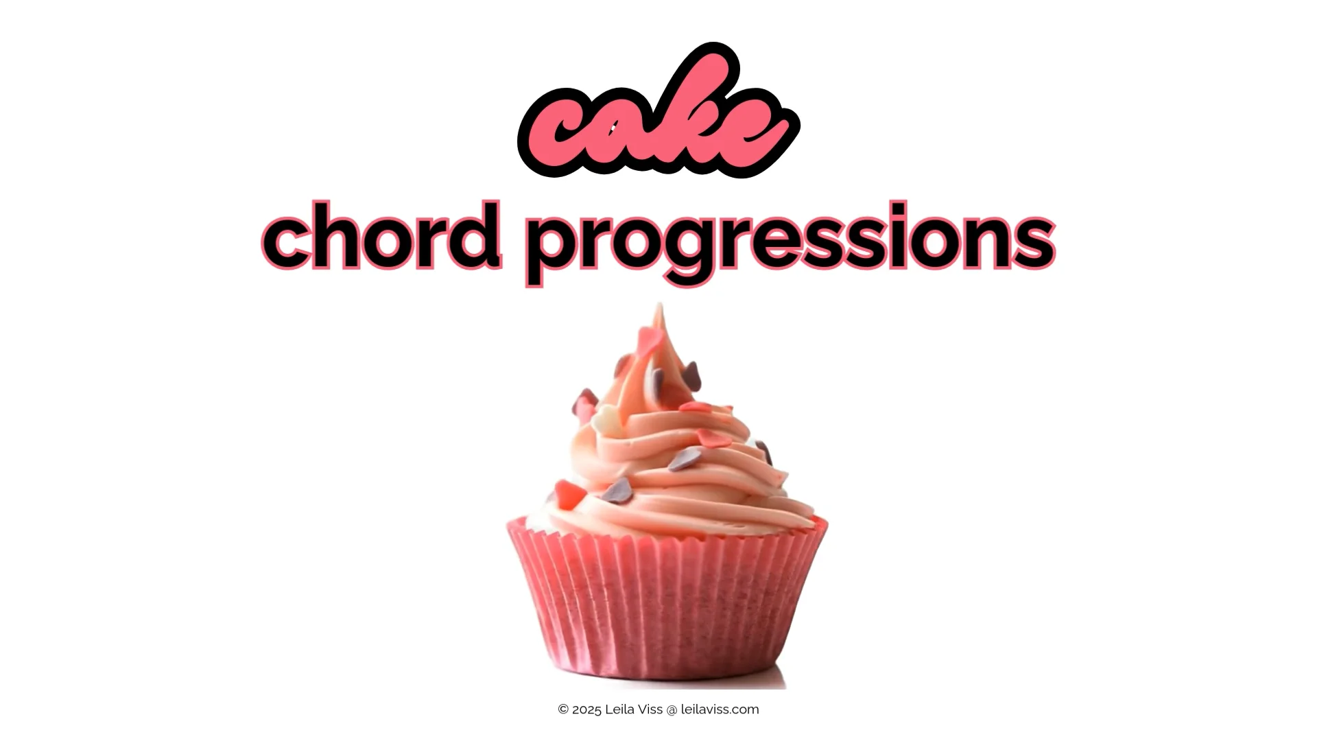 CAKE: Chord Progressions