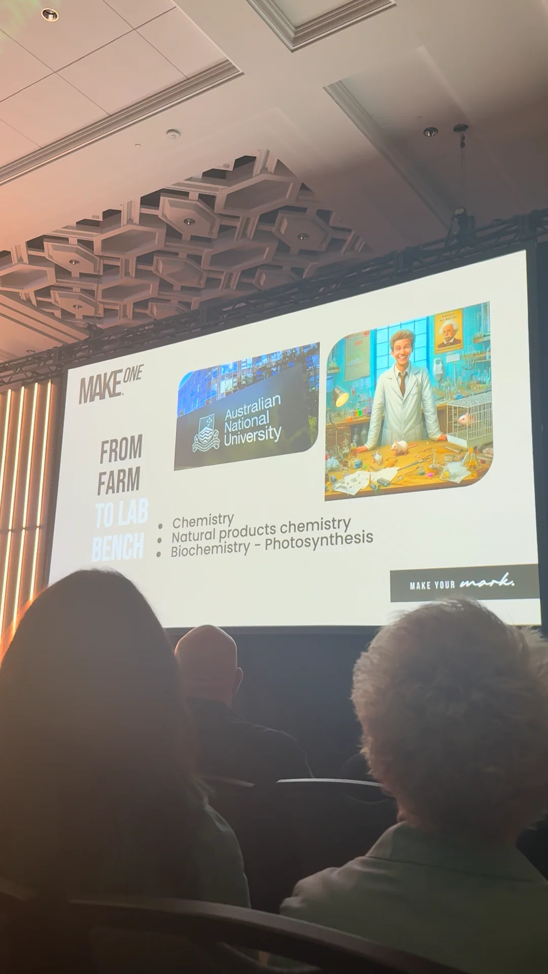 Dr. Mark Bartlett’s Friday MAKE One talk part 1