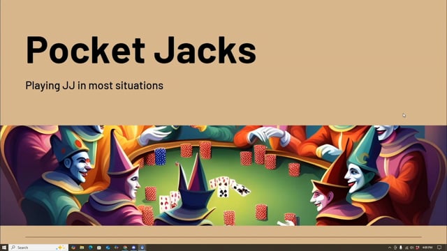 #689: Playing Pocket Jacks | Videos | Crush Live Poker
