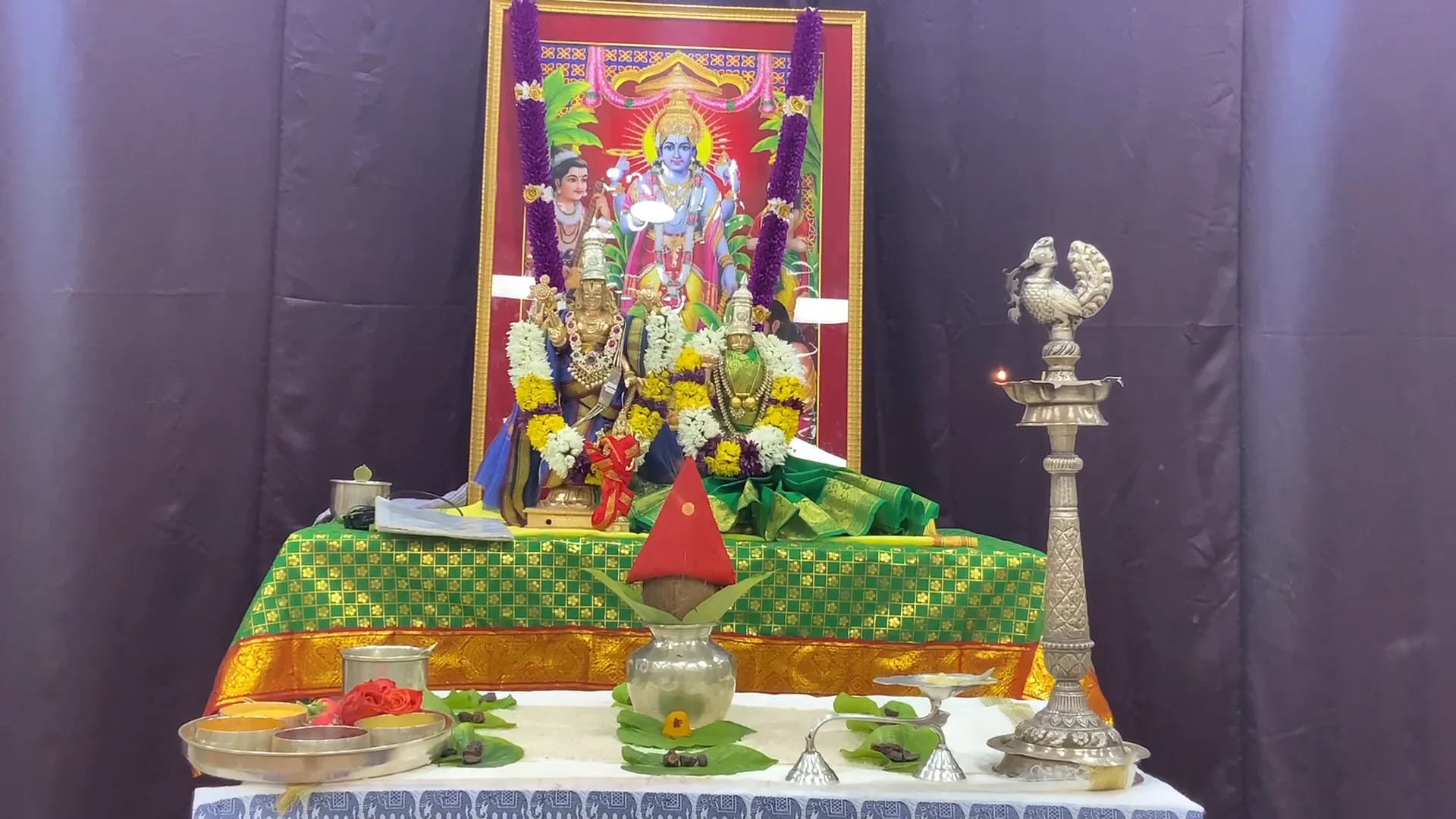 Sri Satyanarayana Swamy Puja on March 8, 2025.