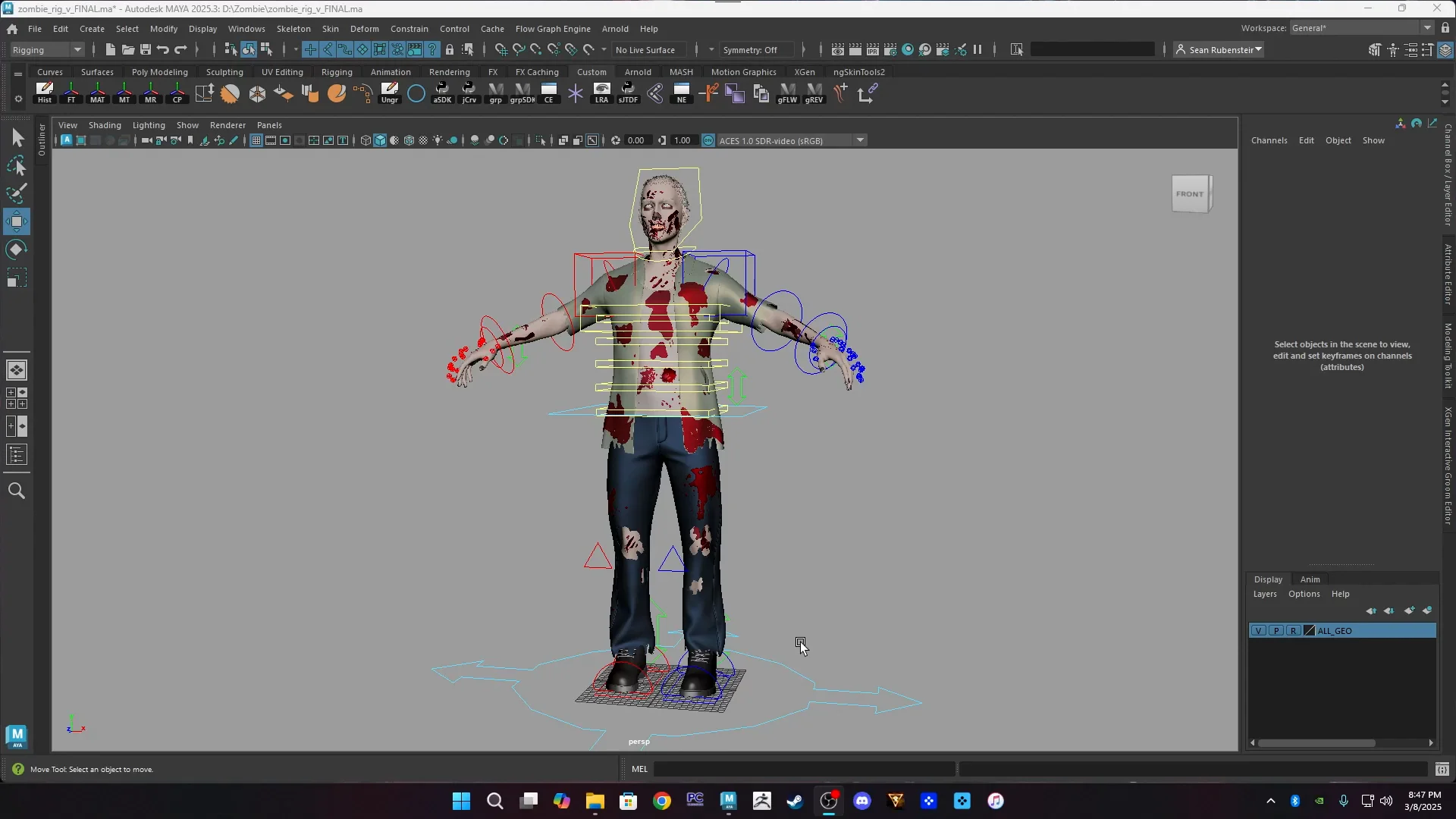 Zombie Rig Demo