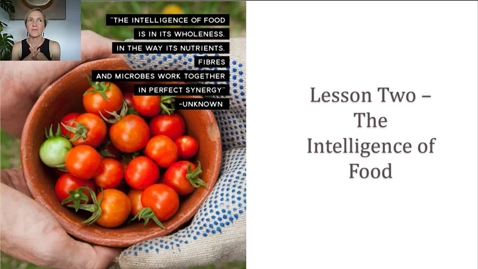 The intelligence of food
