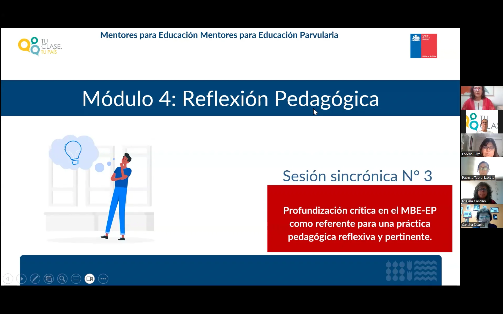 Diplomado Mentores CPEIP - Clase 3 Módulo 4 - 08.03.2025