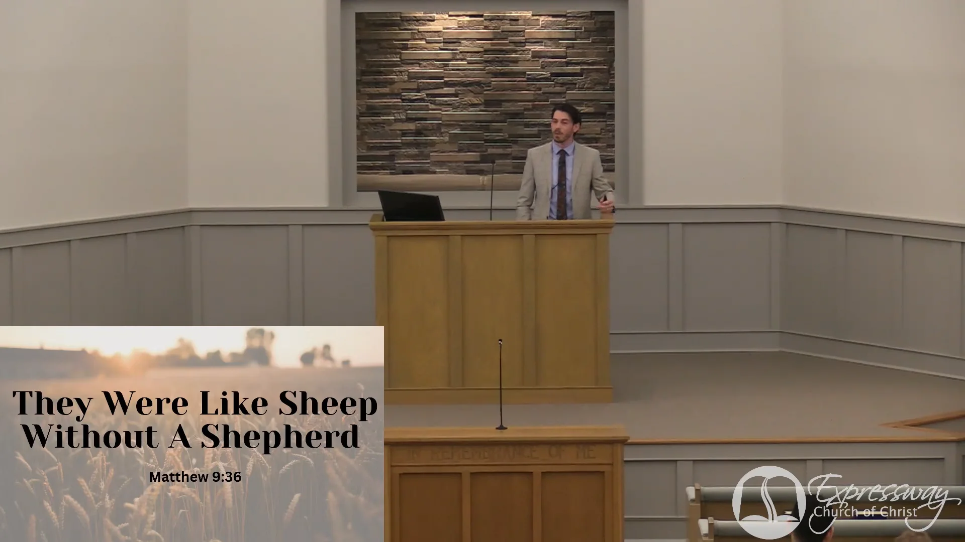 They Were Like Sheep Without A Shepherd