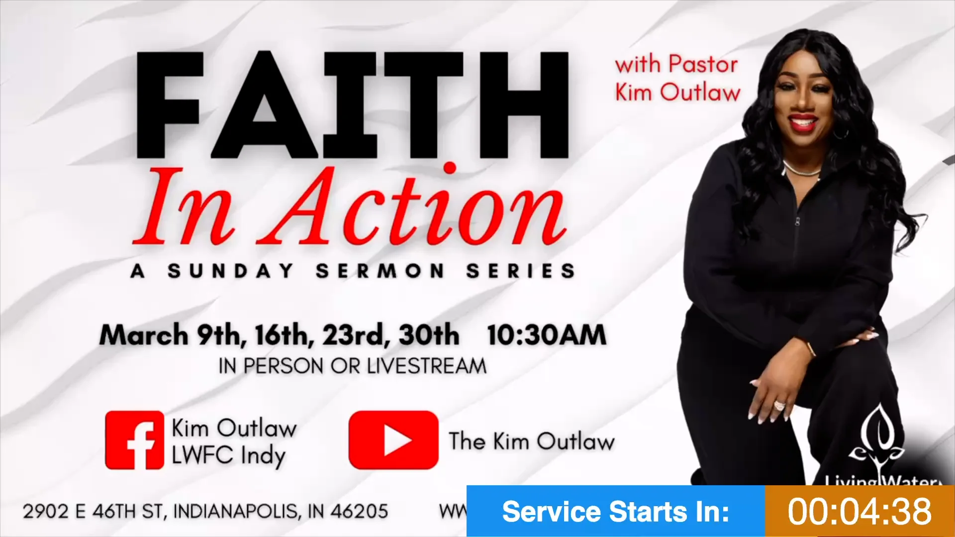 3-09-25 - Sunday 10:30 AM- A Call To Action - Pastor Kim Outlaw