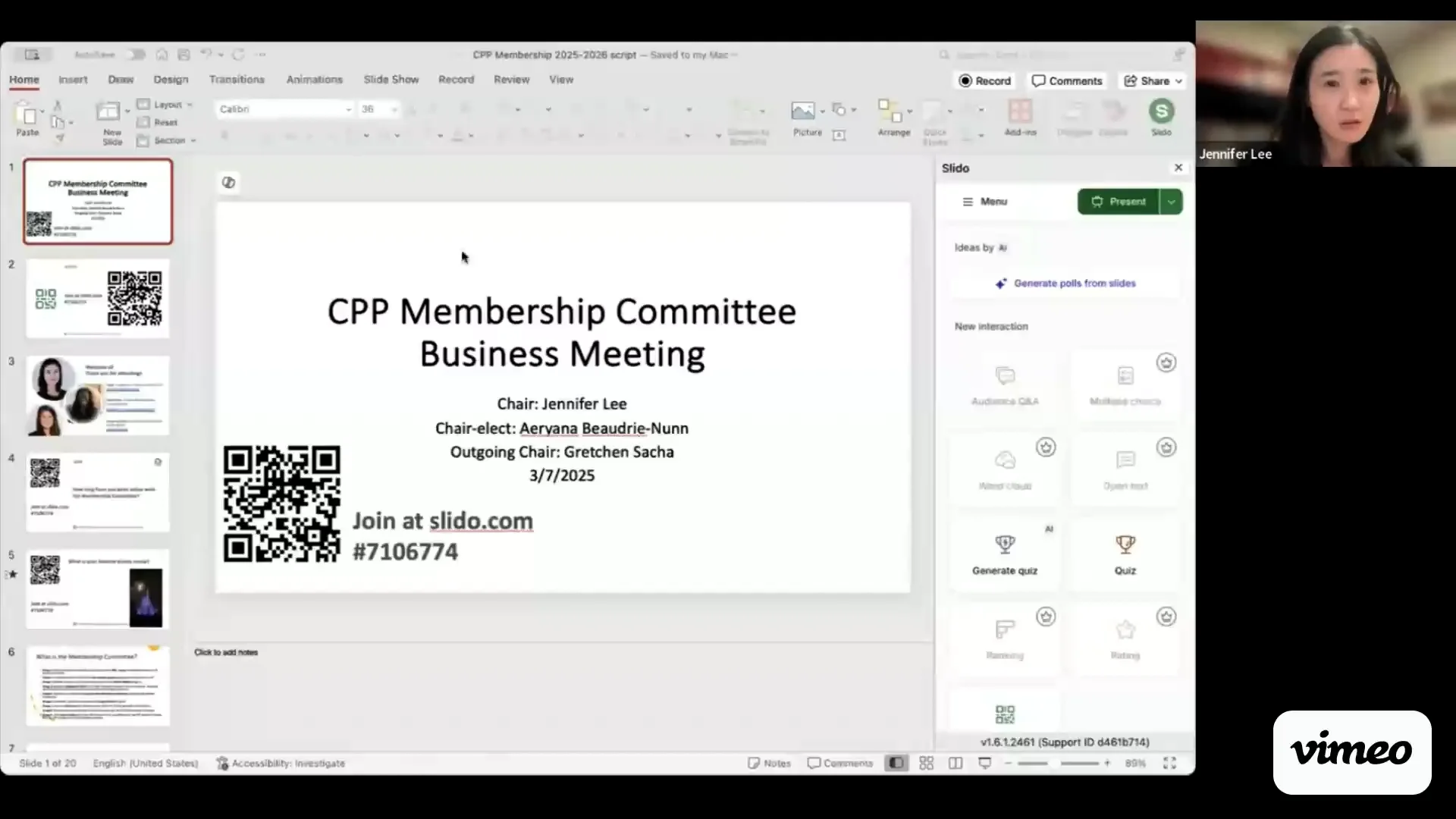 CPP Membership Committee 2025-2026
