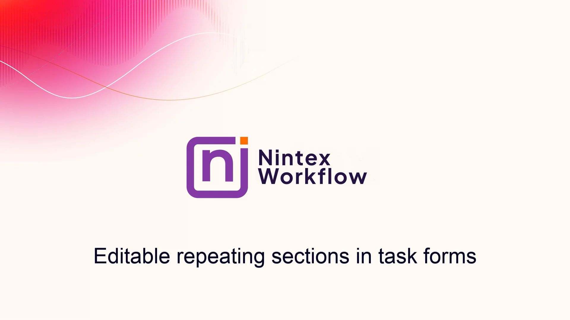 Editable Repeating sections in task forms