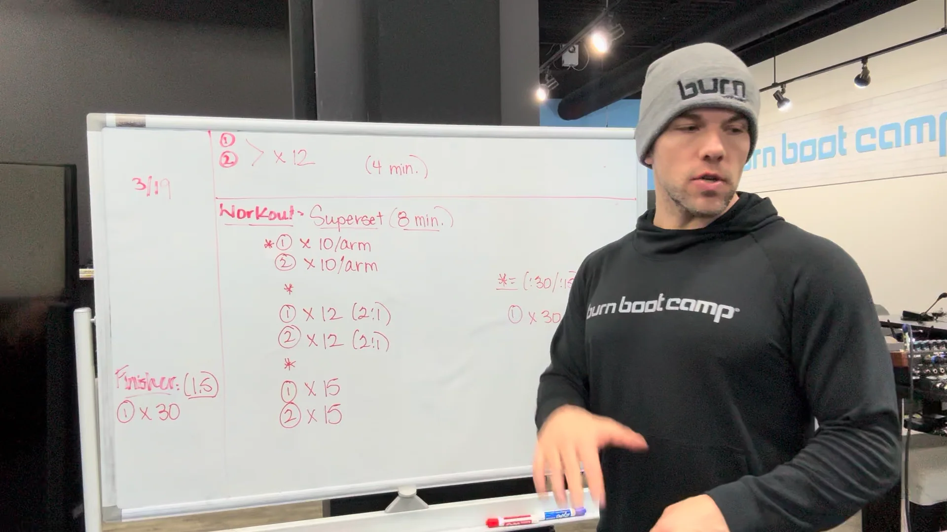 Upper Body Strength with Hold & Press Finisher