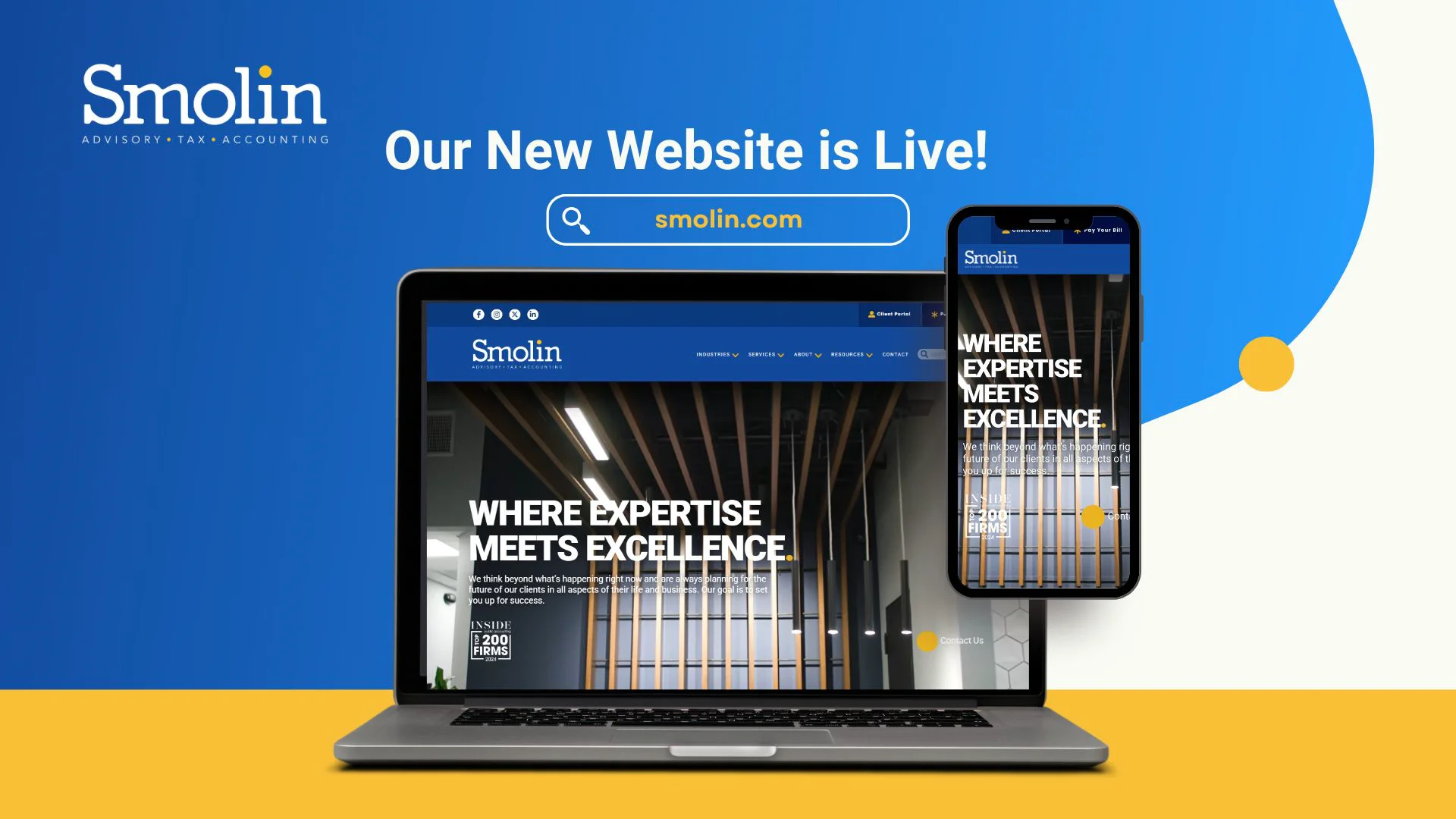 Smolin's New Website Announcement