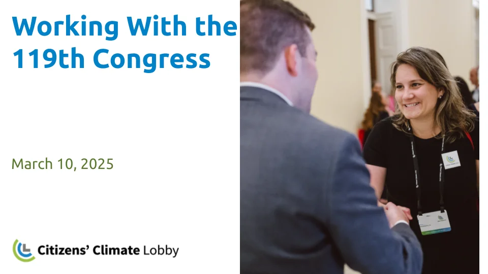 Navigating Climate Advocacy in a Changing Political Landscape