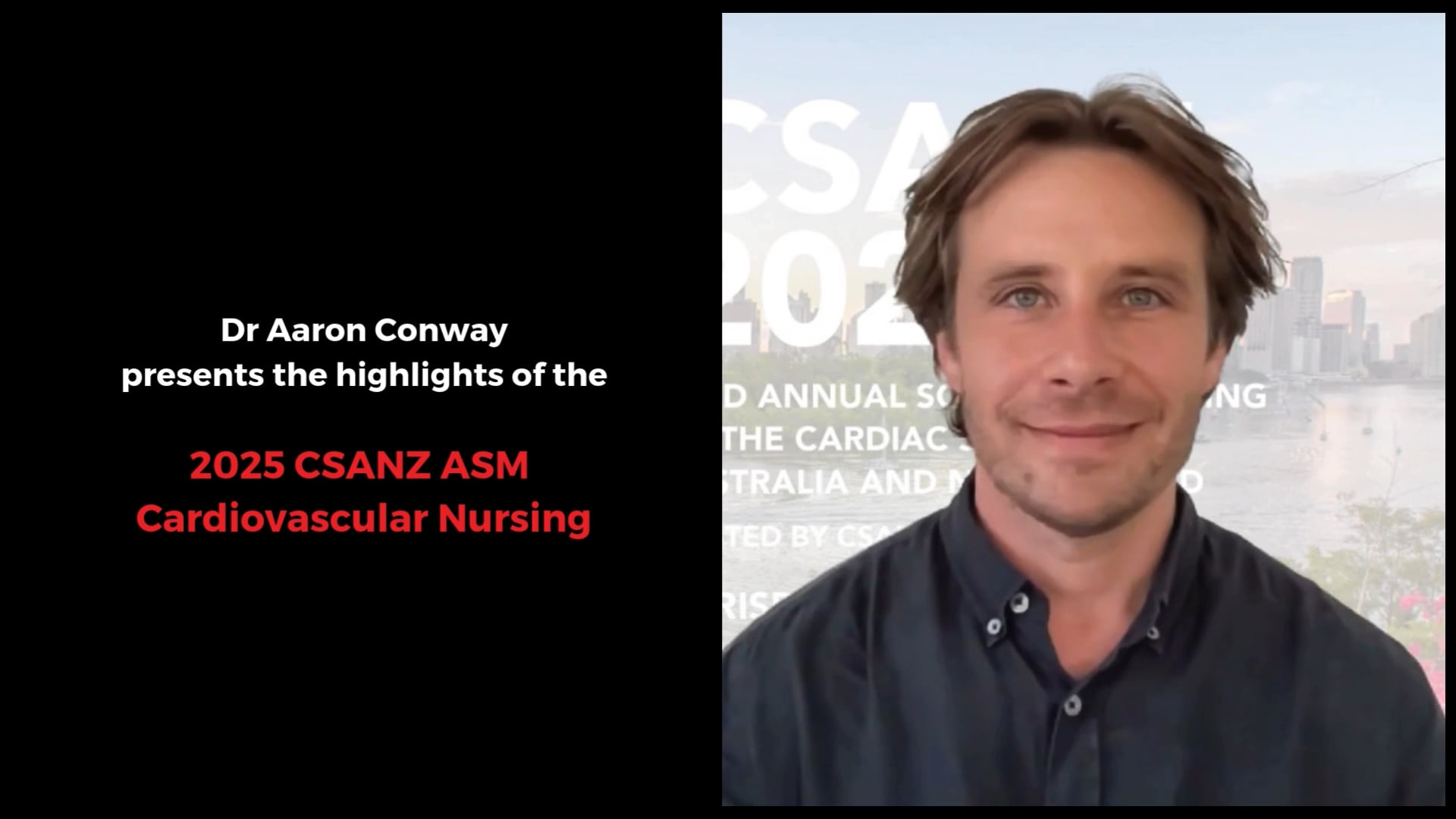 Cardiovascular Nursing highlights presented by Dr Aaron Conway | Videos ...
