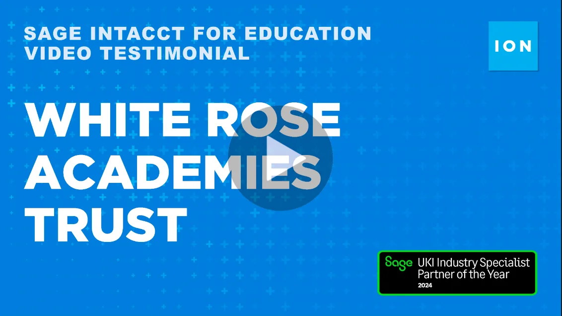 White Rose Academies Trust use Sage Intacct for Education.