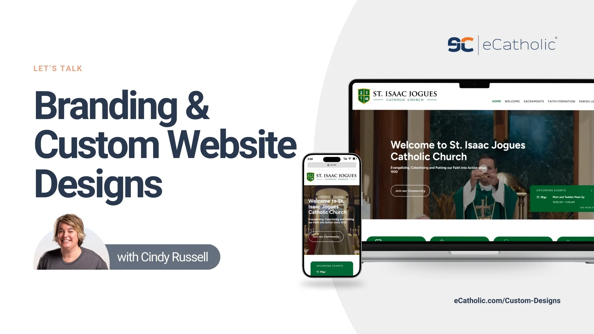 Branding & Custom Design Spotlight with Cindy | eCatholic