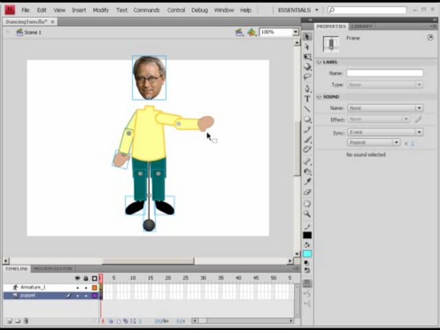 Flash CS4 Bone Tool on Vimeo