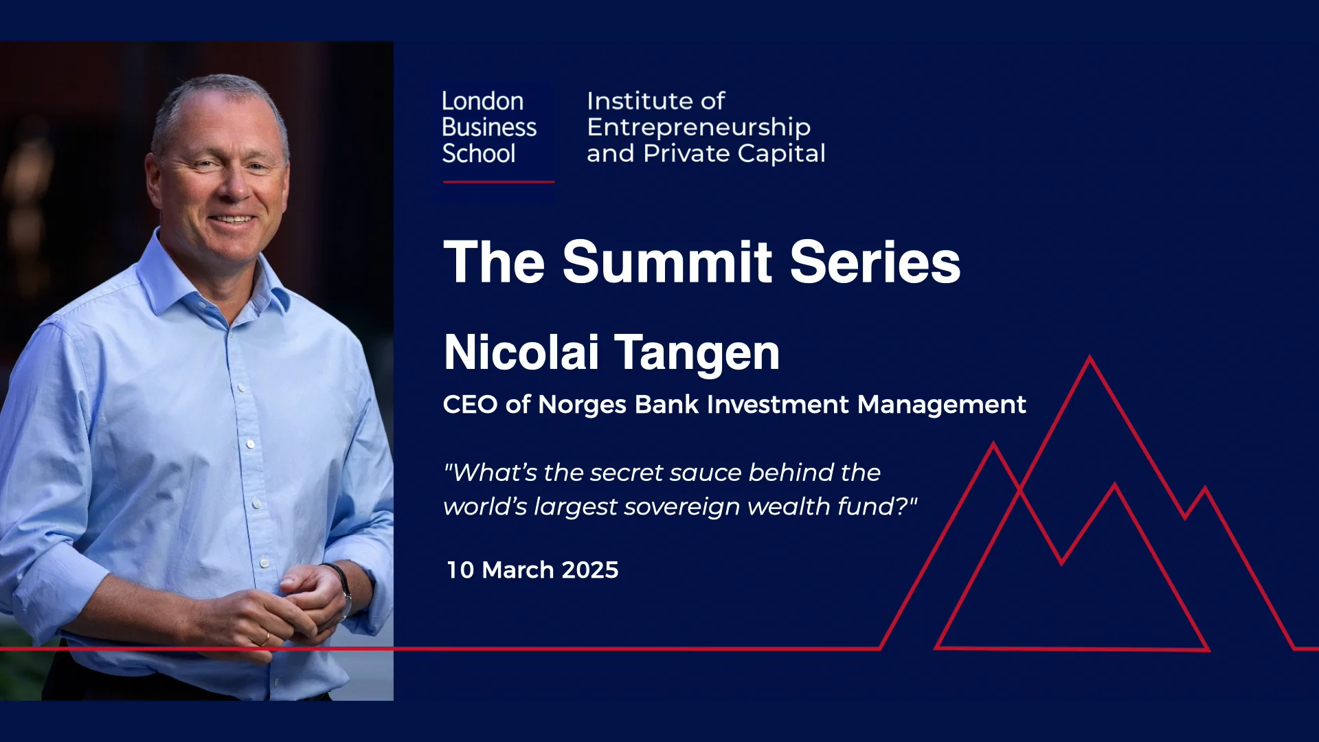 The Summit Series with Nicolai Tangen, CEO of Norges Bank Investment ...