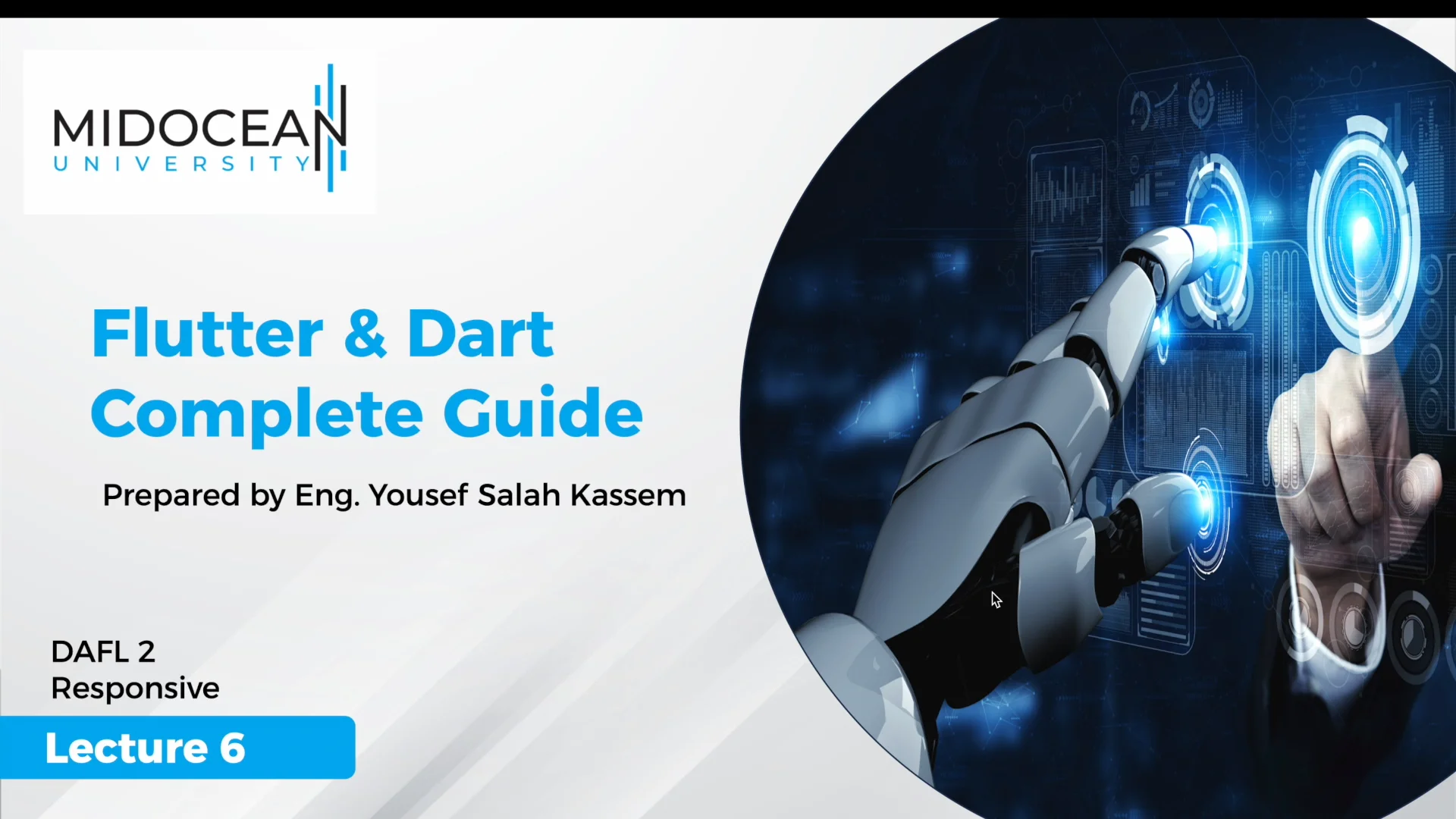 Flutter & Dart Complete Guide2 - DAFL-2 - Lecture 6