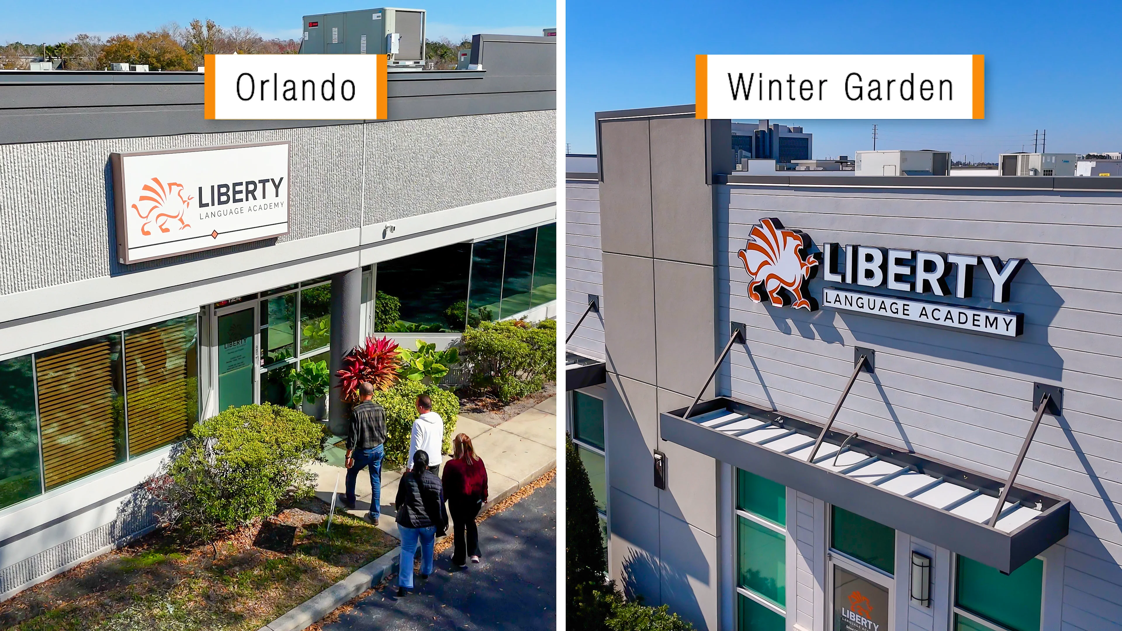 Liberty Language Academy - Orlando, EUA - Campus Video Ads