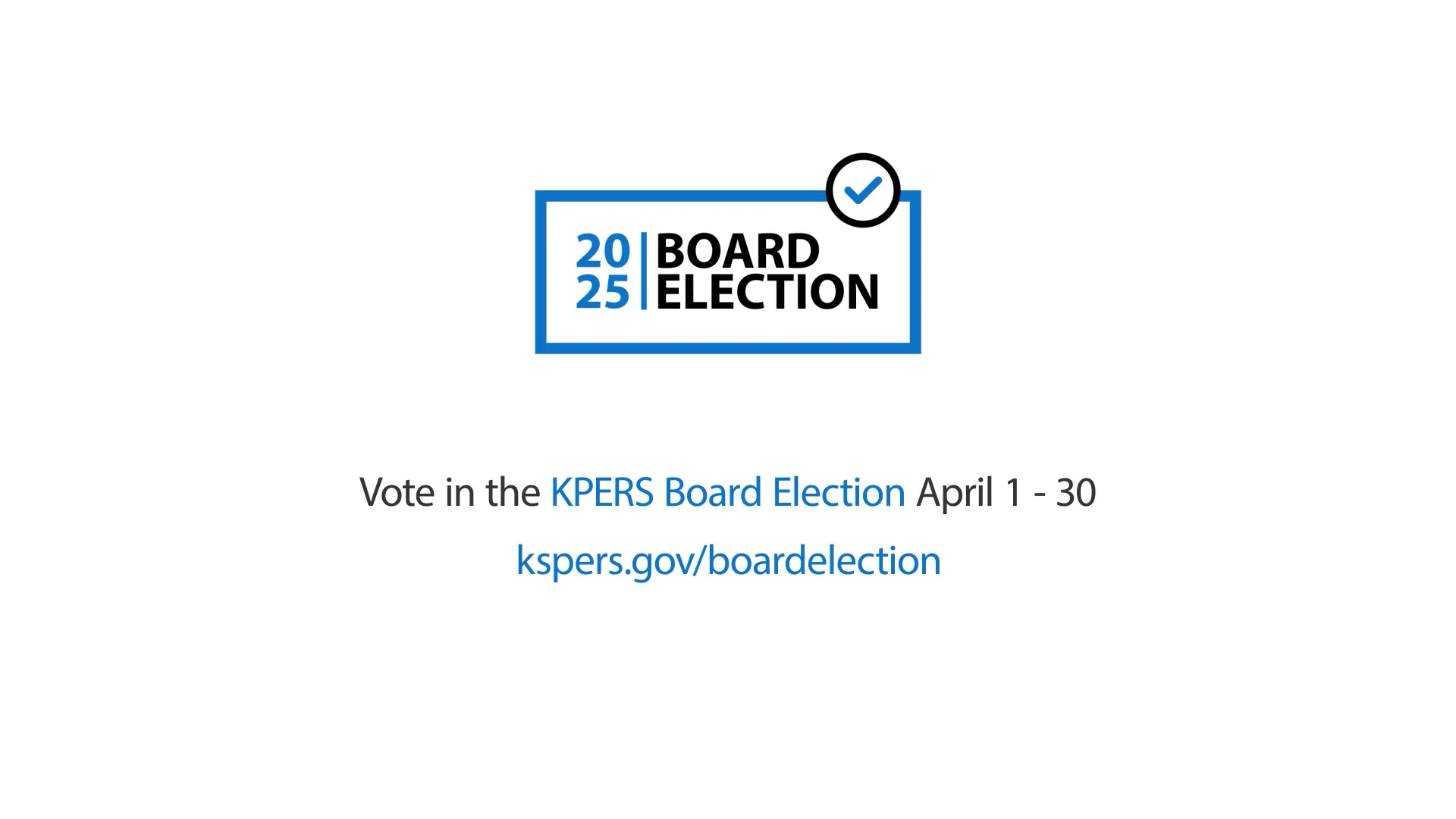 KPERS Board Election 2025 Video