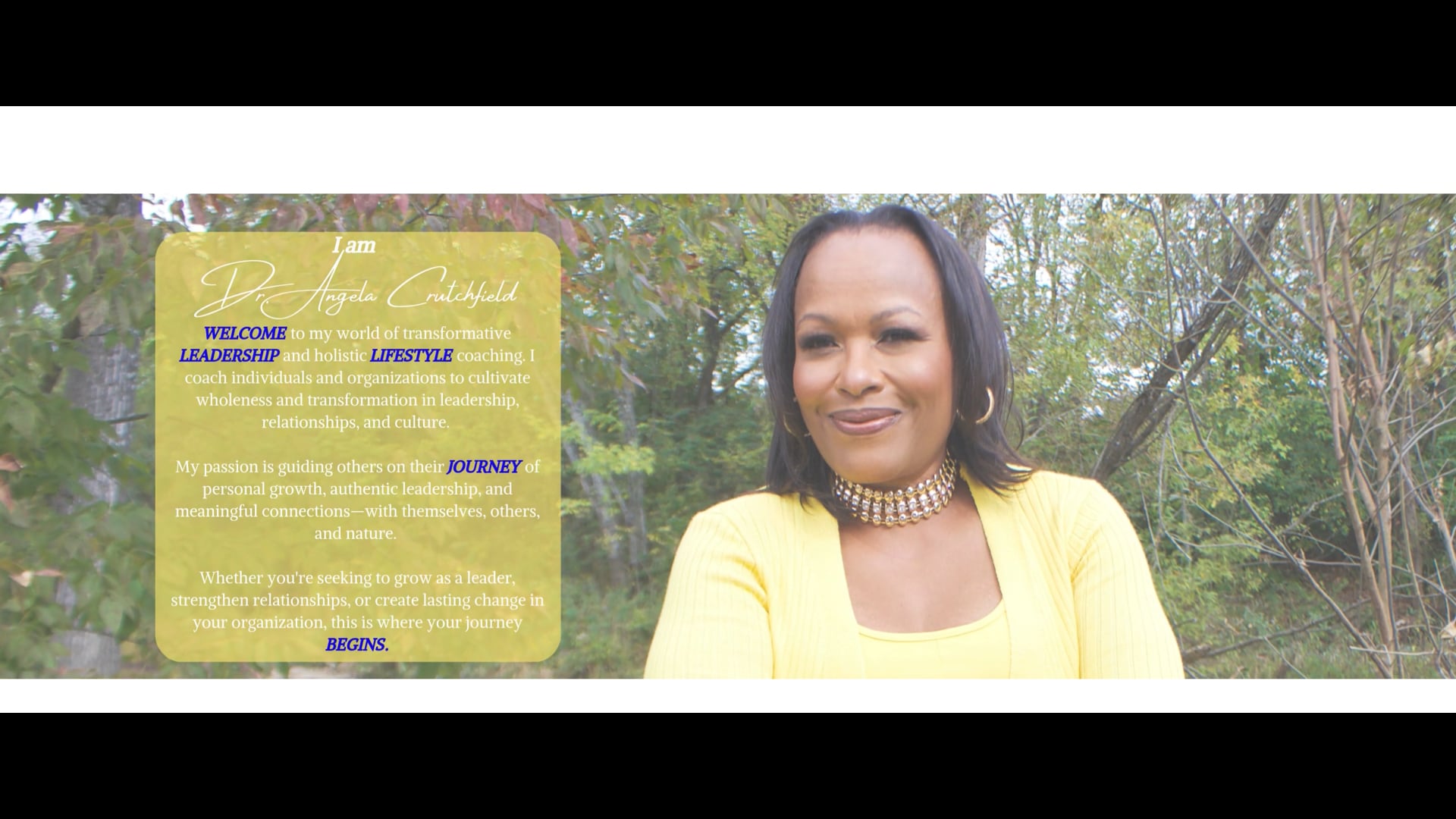 Home | Life and Leadership Coaching with Dr. Angela Crutchfield
