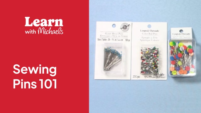 How to Choose the Right Sewing Pins Expert-Led Craft Tutorial On-Demand ...